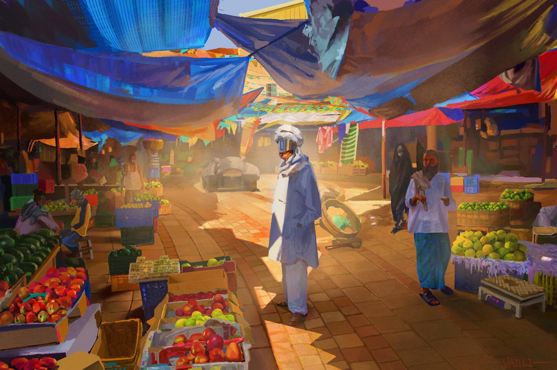 ArtStation - Wenfan Bazaar