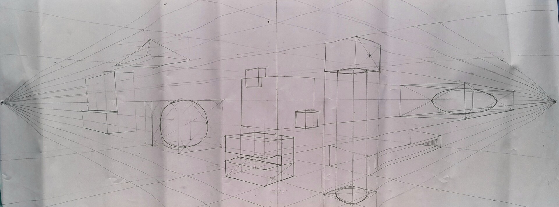 ArtStation - Early Perspective work