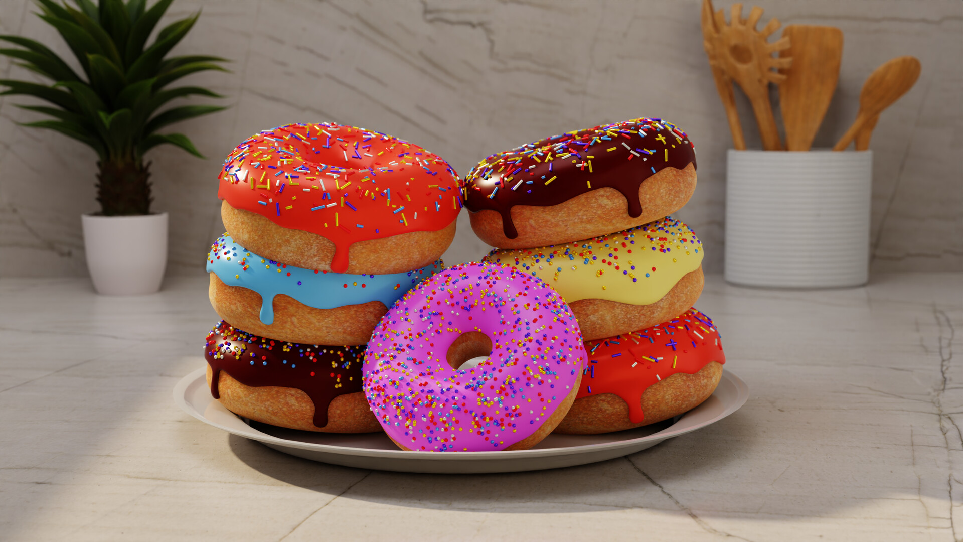 ArtStation - 3D Donut