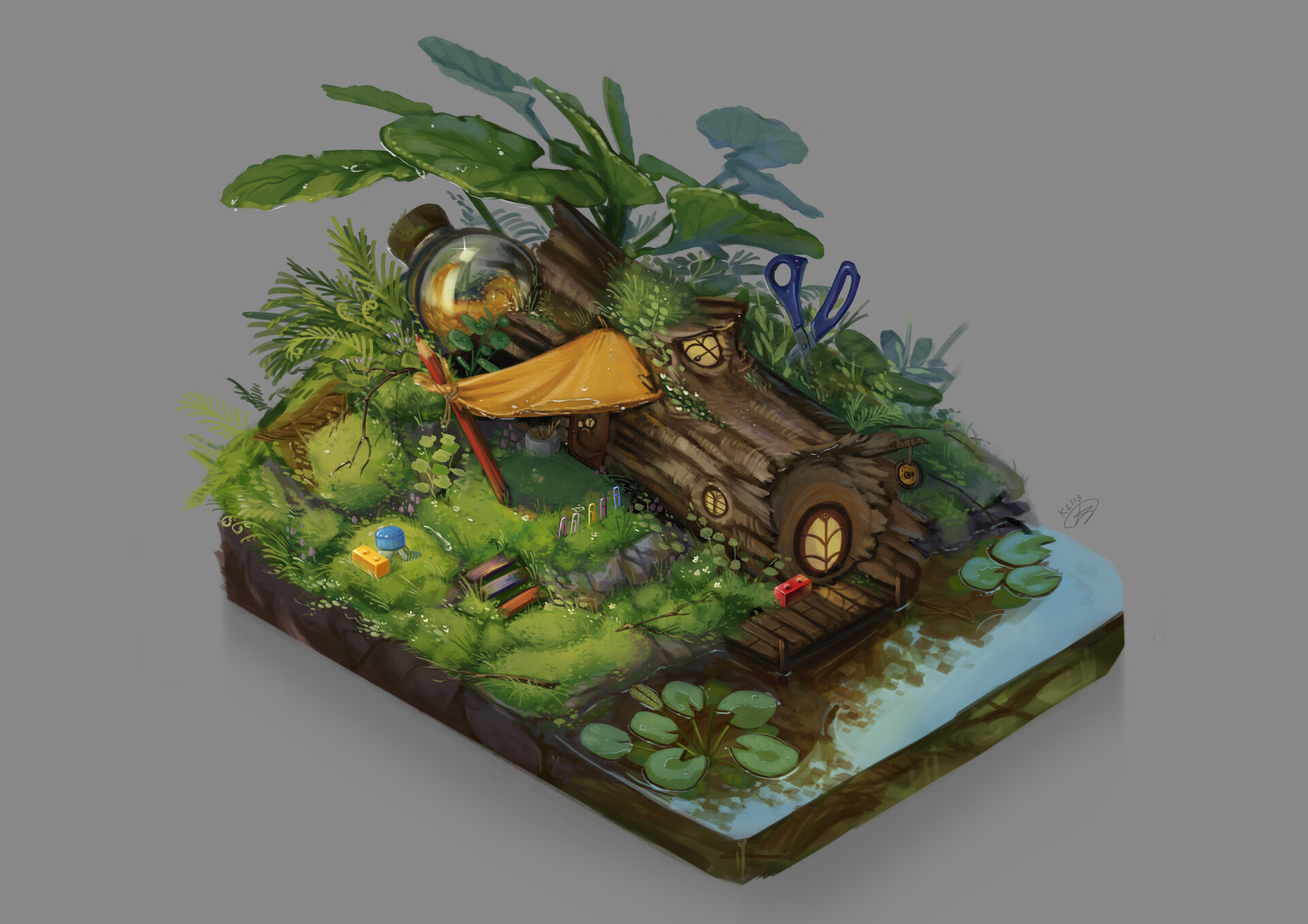 ArtStation - Isometric-Mini Shop