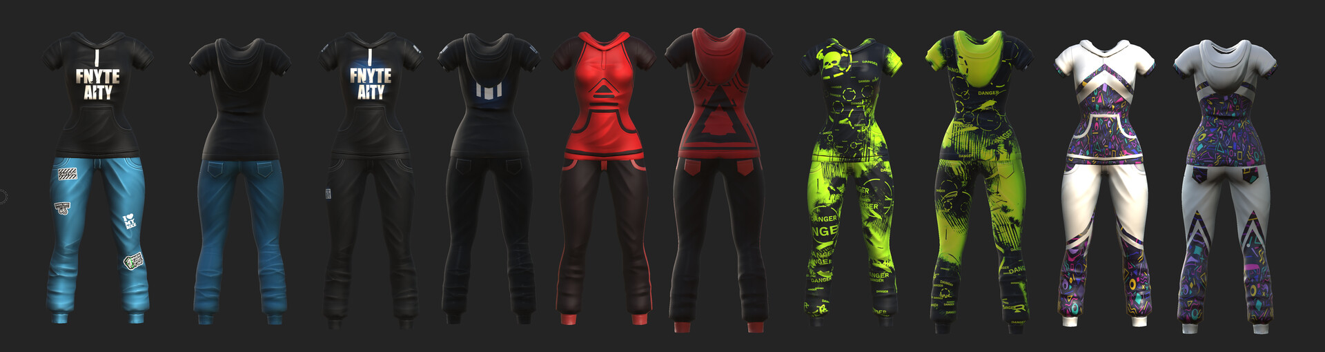 ArtStation - game ready 3d dress texture and modeling