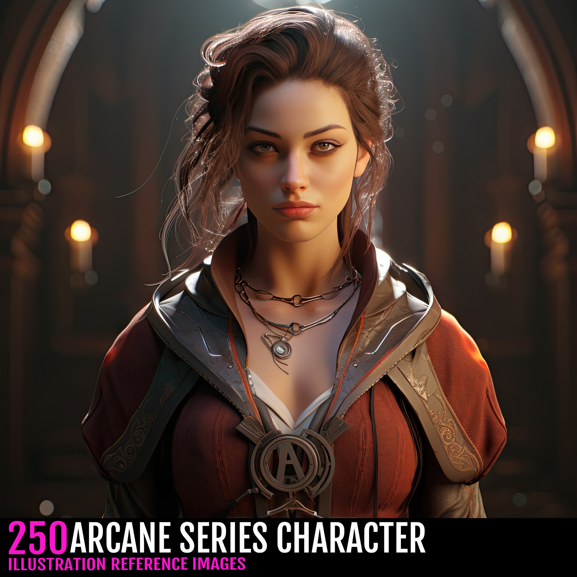 ArtStation - 250 ARCANE SERIES CHARACTER / 4K