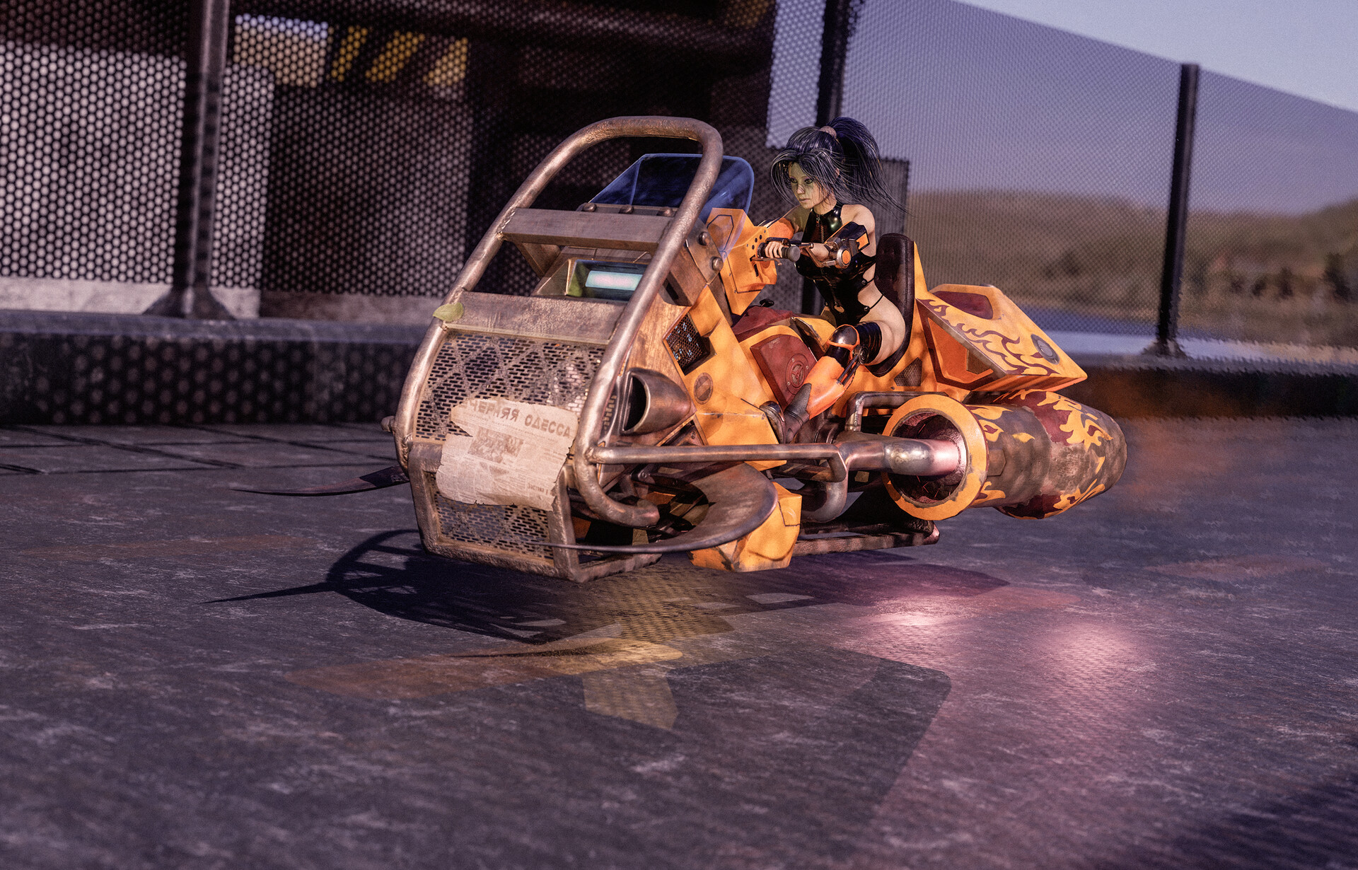 ArtStation - Sci-Fi bike