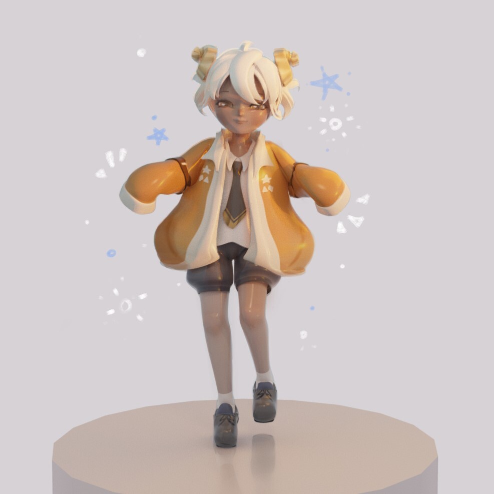 ArtStation - my first 3D modeling