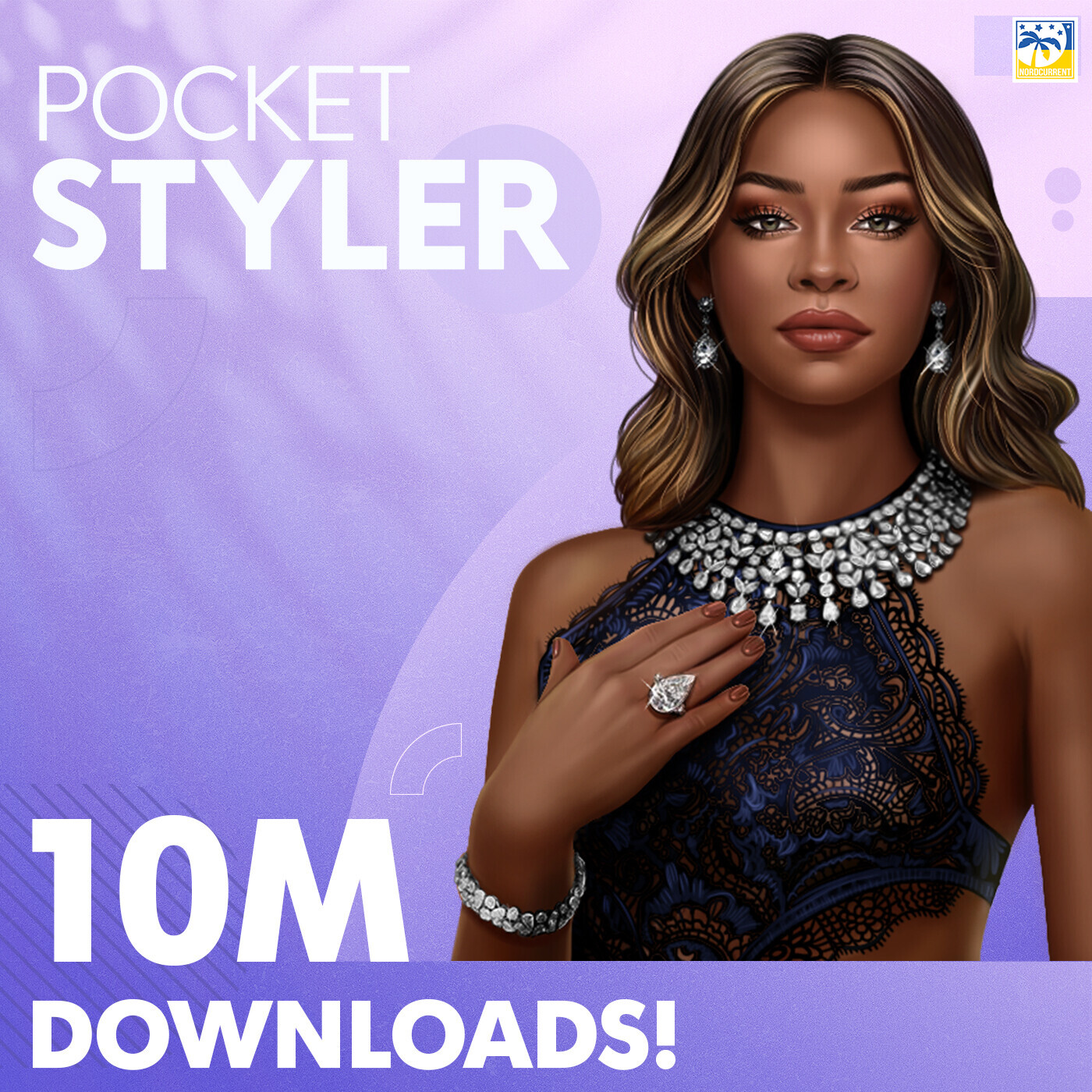 ArtStation - Pocket Styler game banner Nordcurrent Games