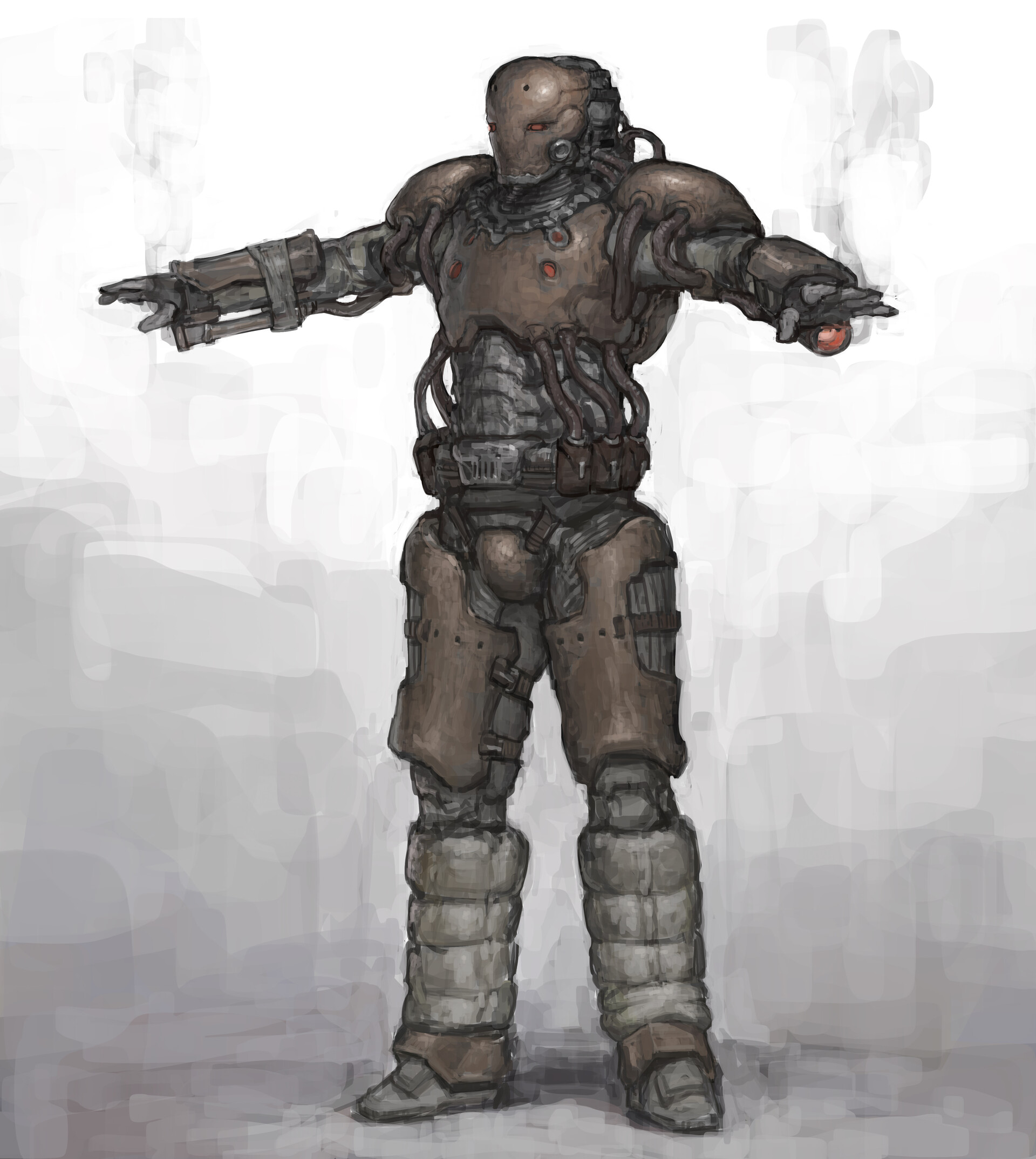 ArtStation - Flamethrower operator