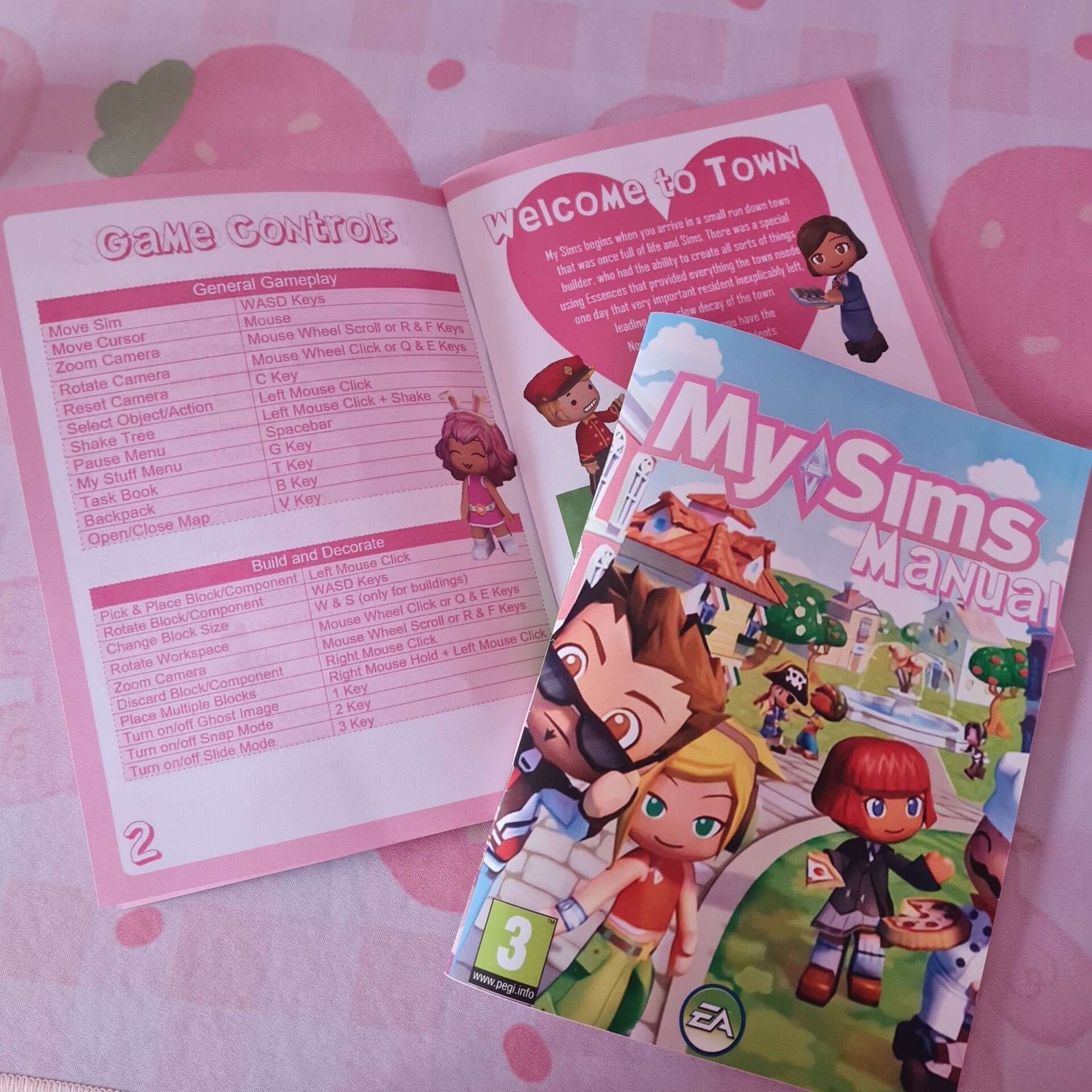 ArtStation - MySims Fan-made Game Manual