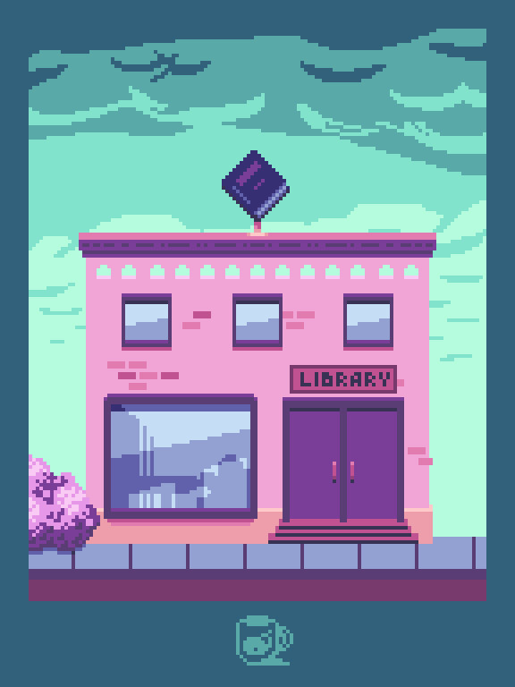 ArtStation - Pixel Art Buildings