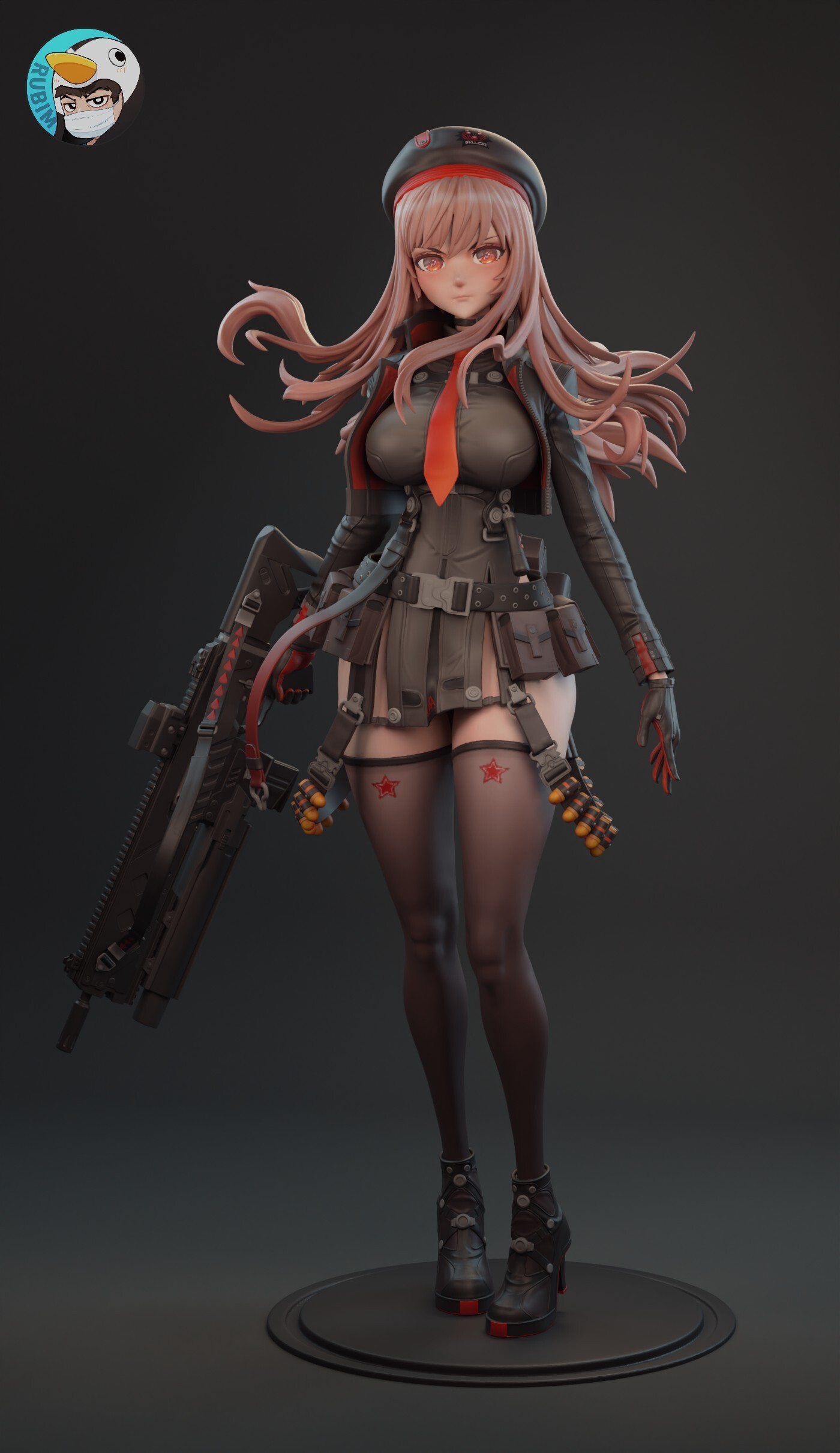 ArtStation - Goddess of victory Nikke Rapi