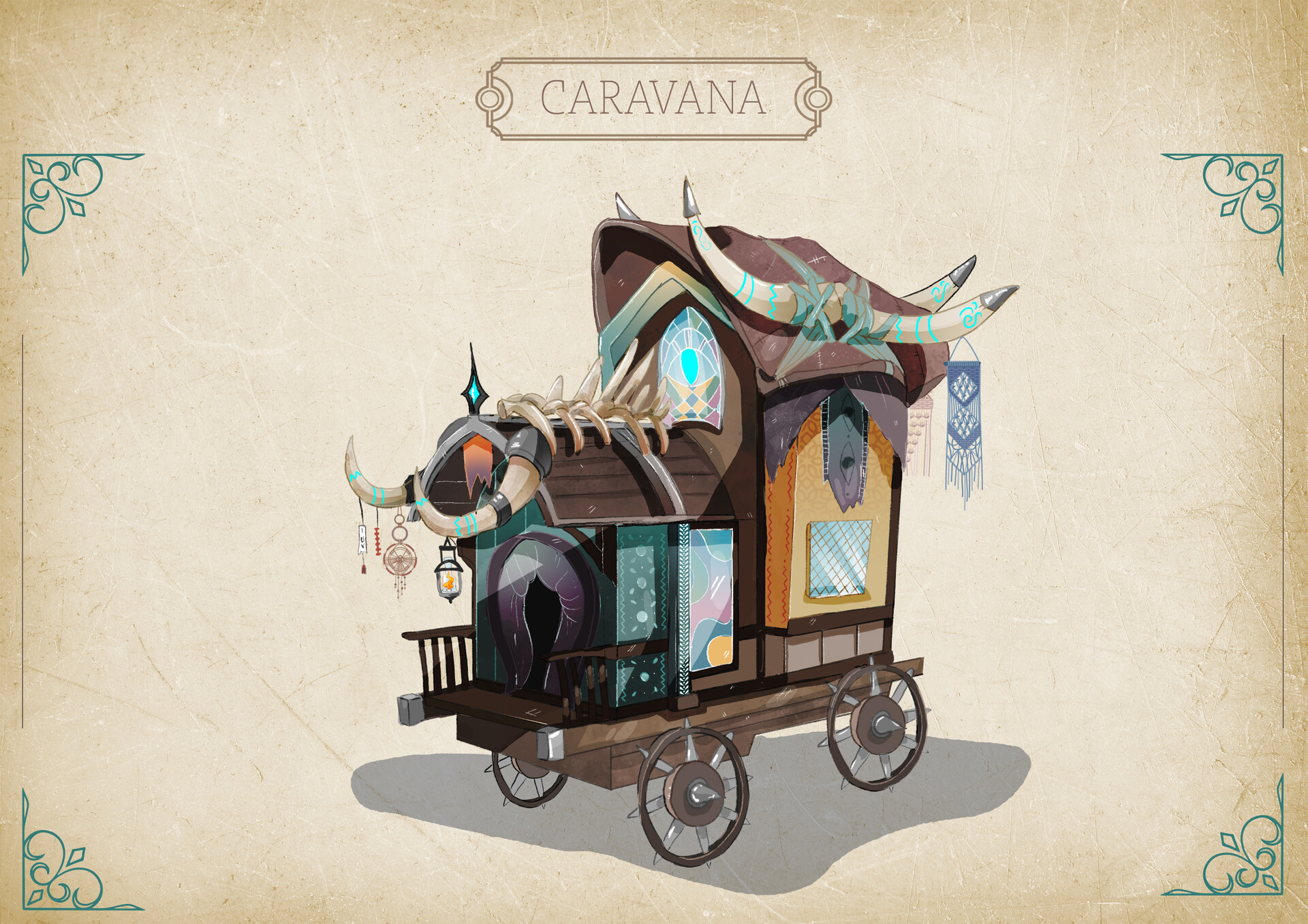 ArtStation - Caravan concept