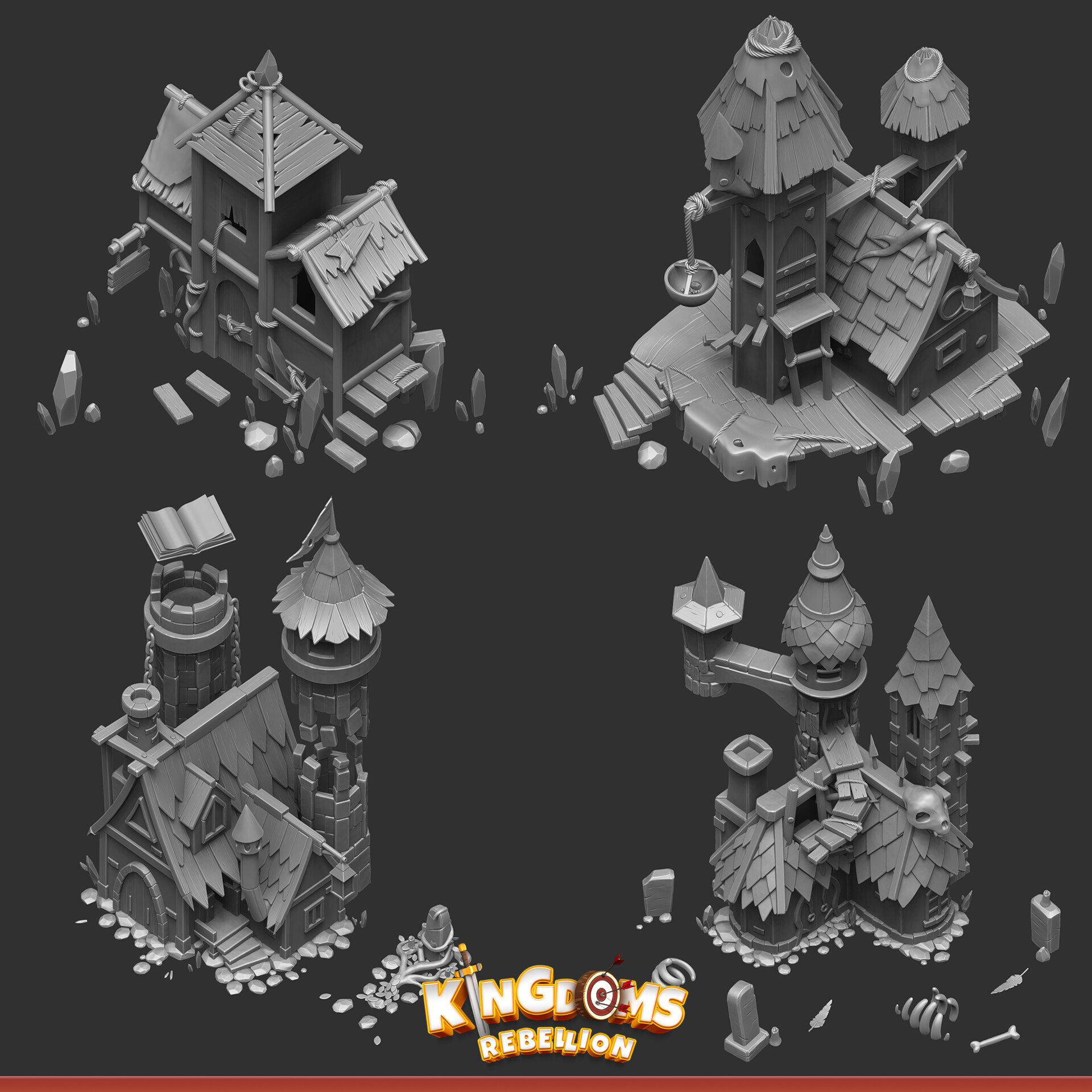 ArtStation - Kingdoms Rebellion - Wizardry