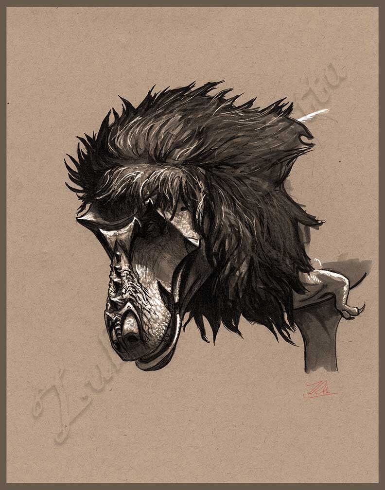 ArtStation - The Maned One