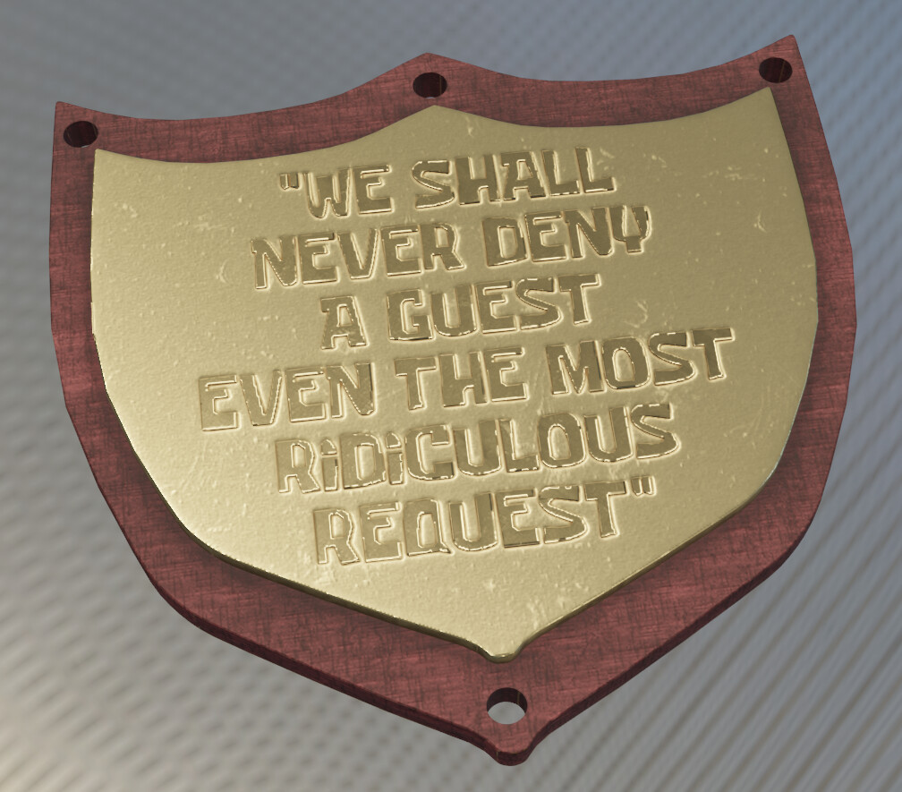 ArtStation - We Shall Never Deny a Guest Even the Most Ridiculous ...