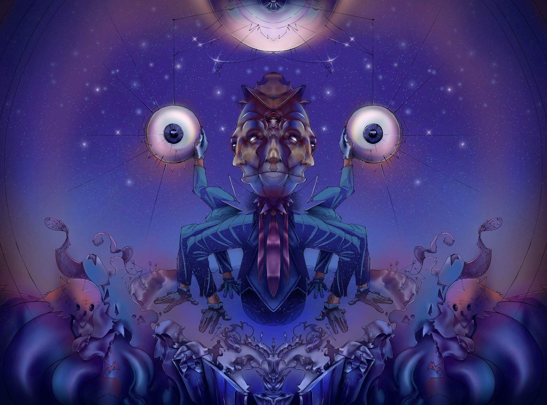ArtStation - Cosmic eyes