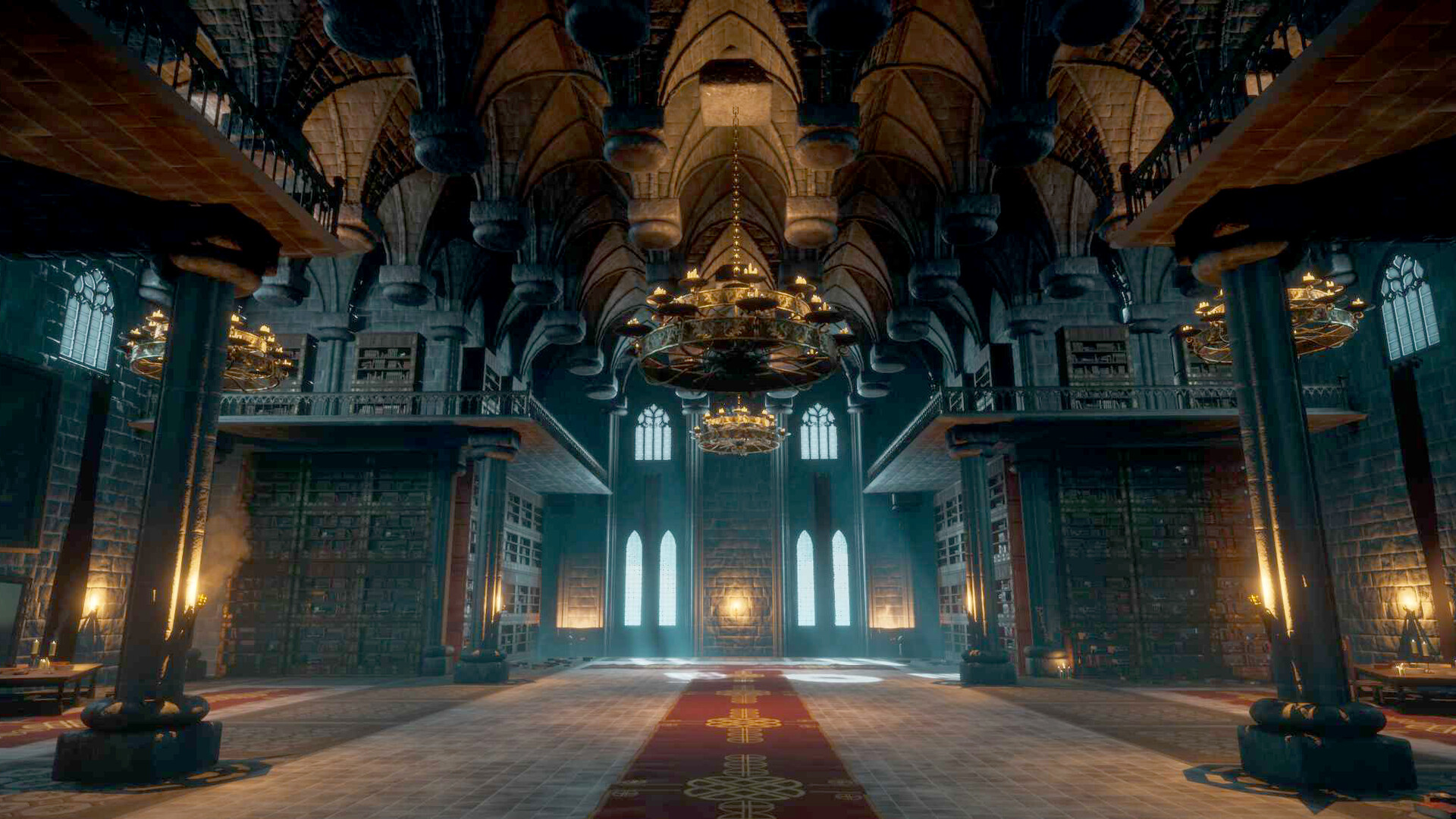 ArtStation - Castle Library