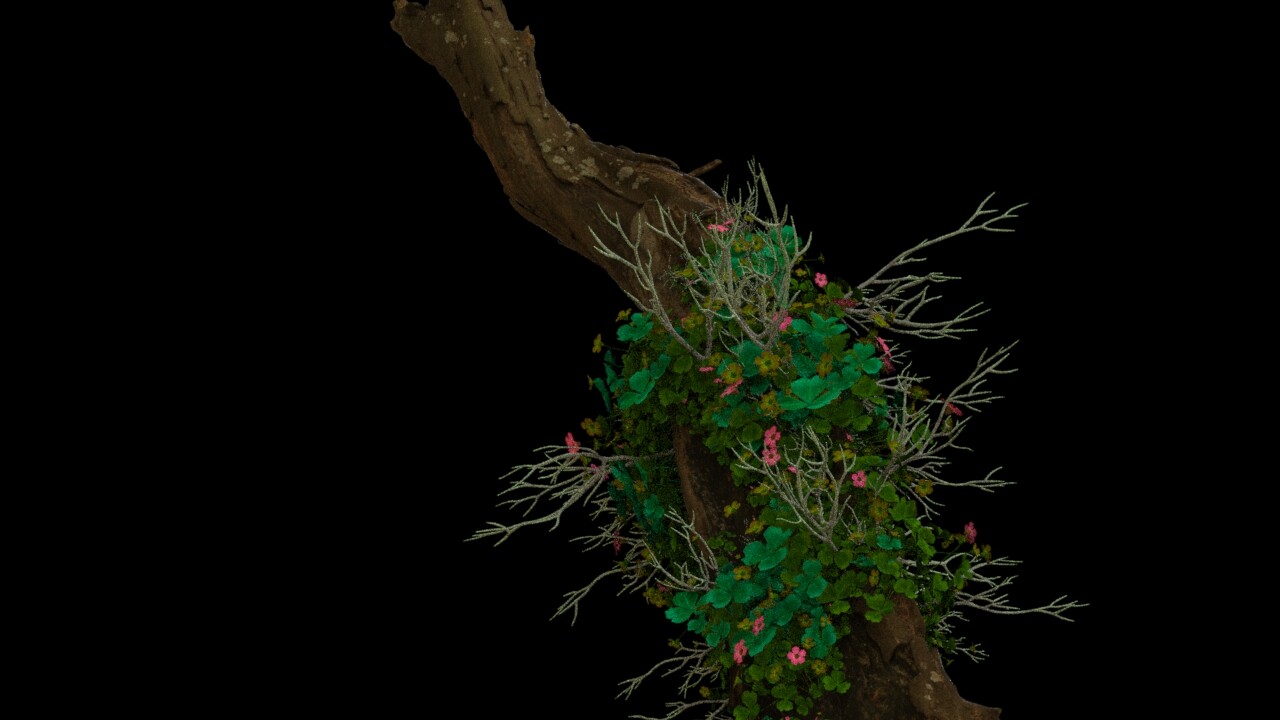 ArtStation - Growth and spread (old tree version)