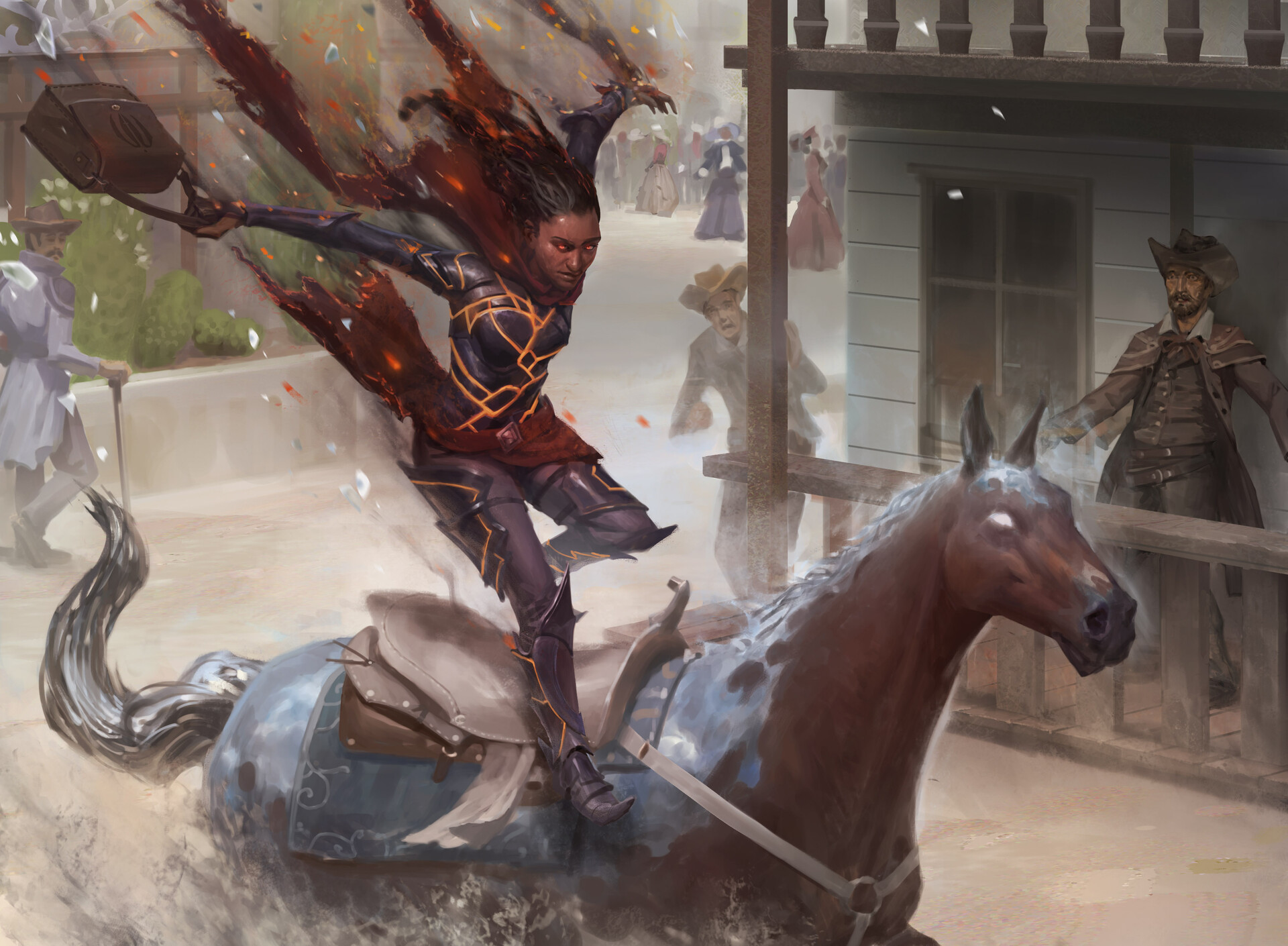 ArtStation - MTG: Take for a Ride