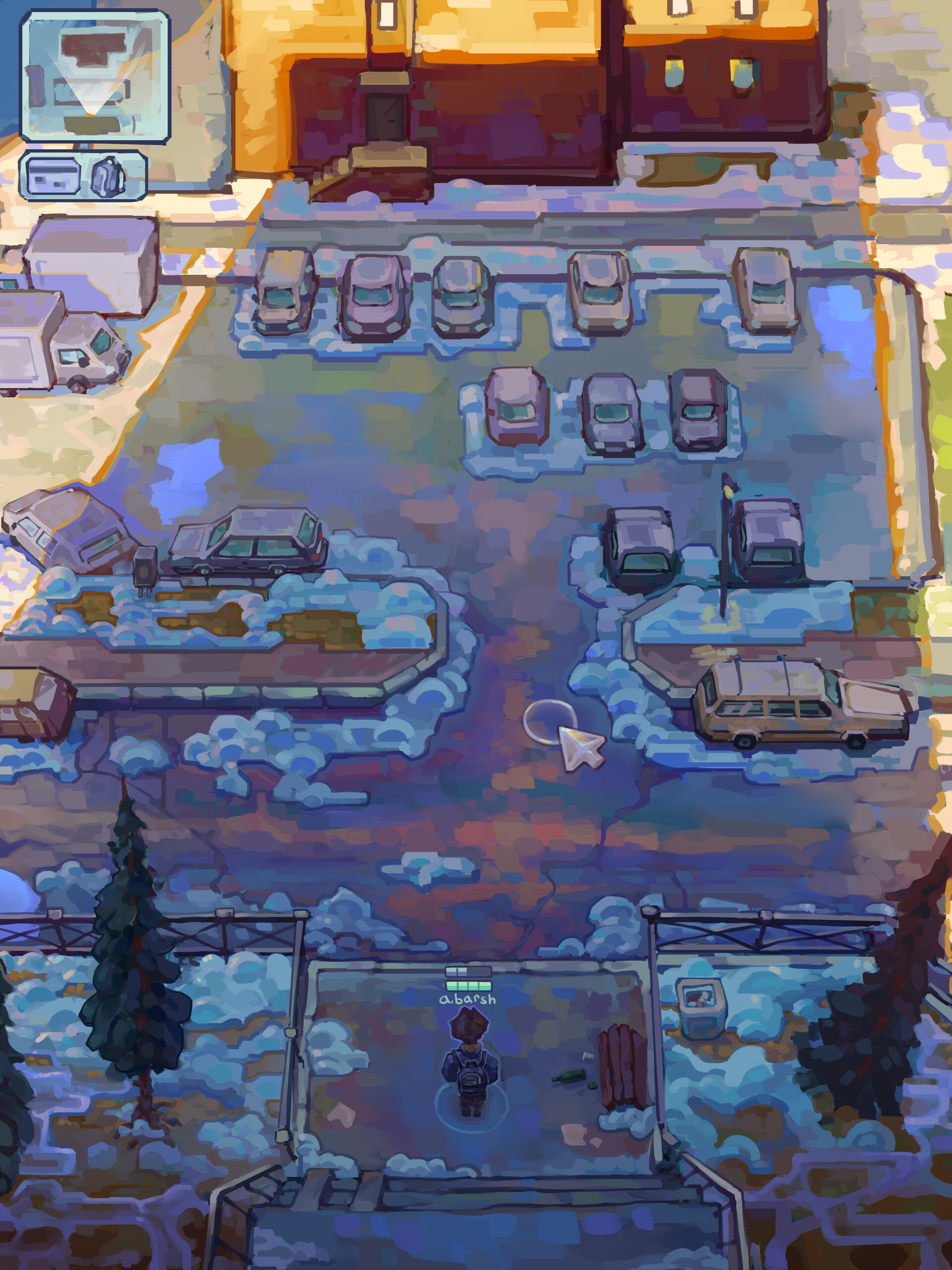 ArtStation - Personal sketches of game locations