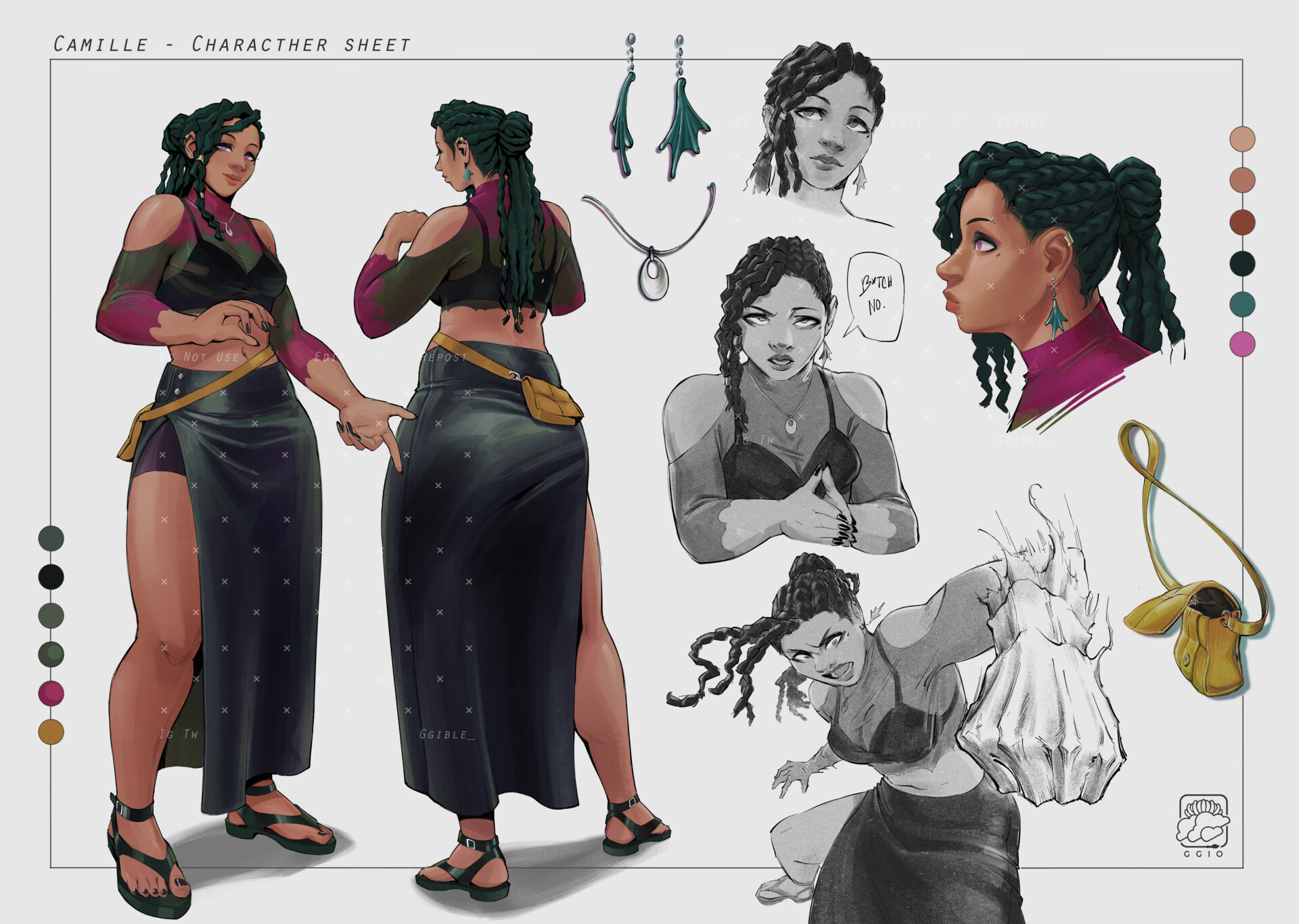 ArtStation - Camille Character design