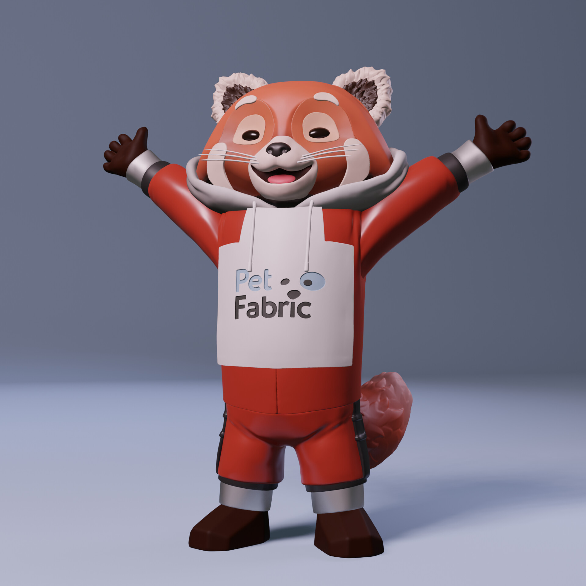 ArtStation - Red panda mascot