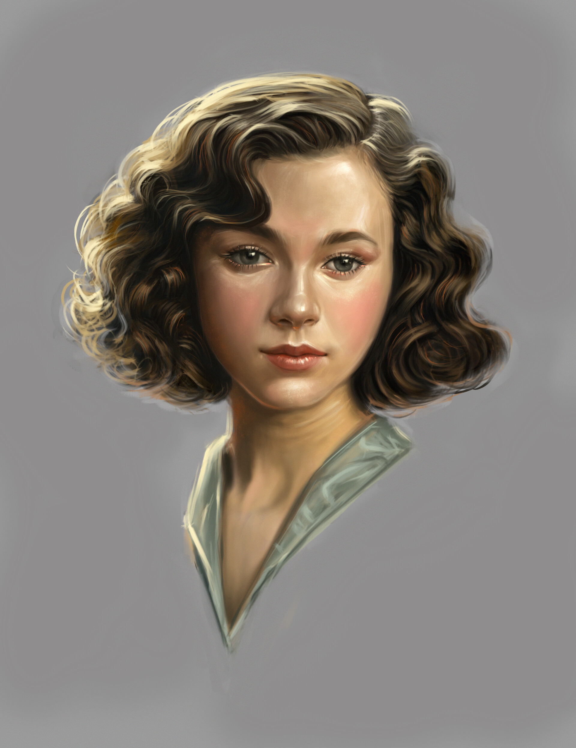 ArtStation - 2d portrait