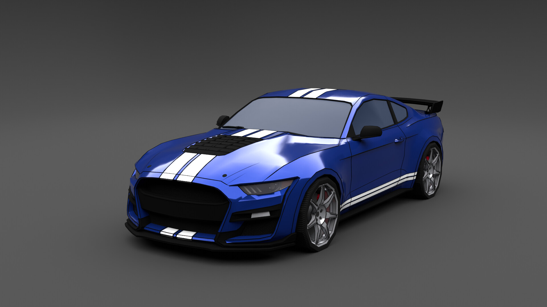 ArtStation - Ford Shelby GT500