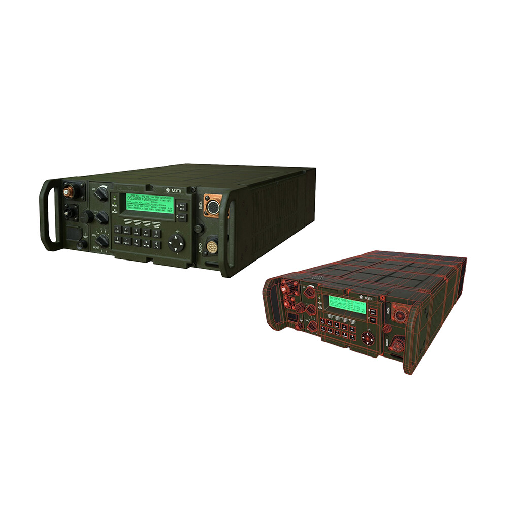 ArtStation - MTR Military's Radio