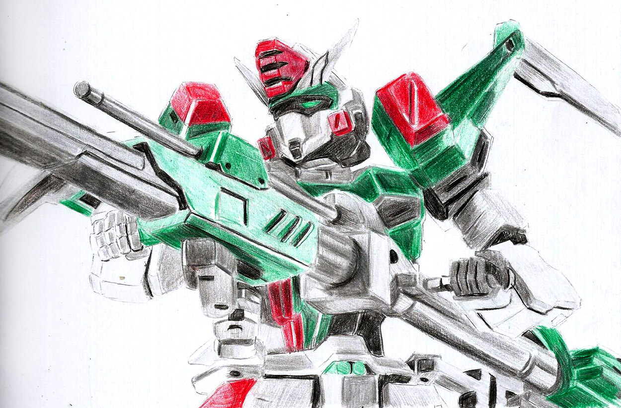 ArtStation - Buster Gundam