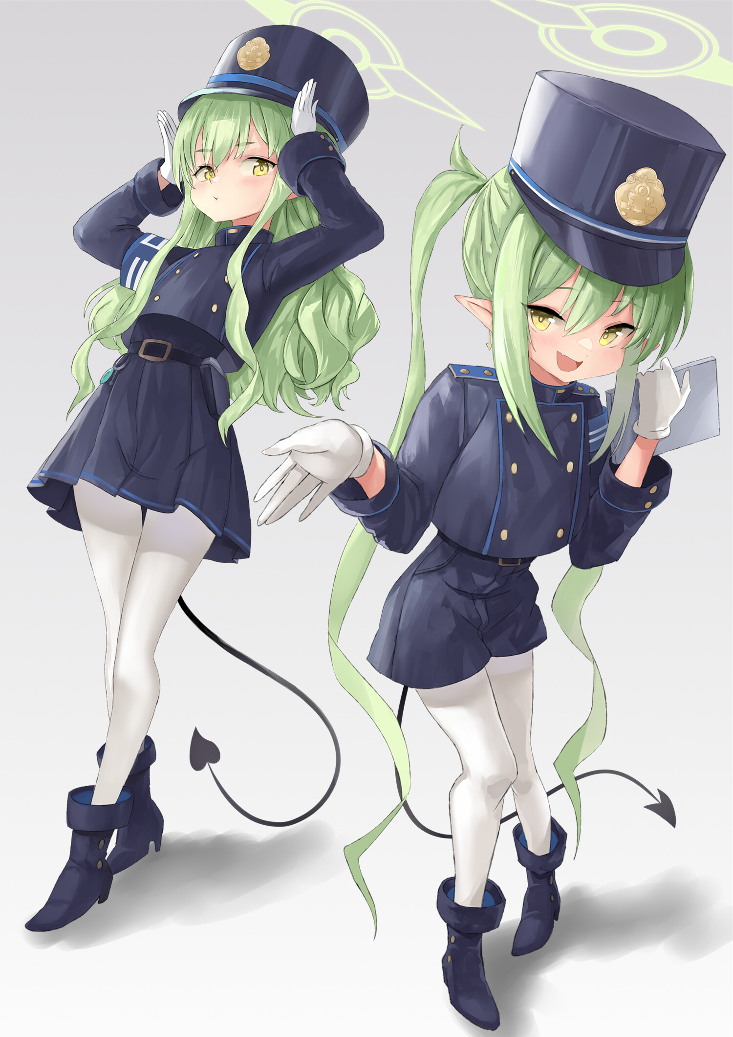 ArtStation - Highlander Railway Academy Twins