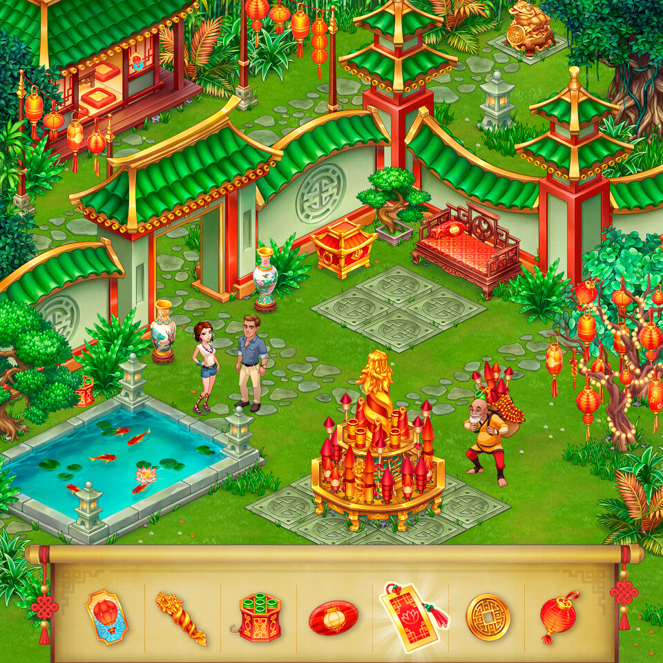 ArtStation - For Taonga game (Volka)