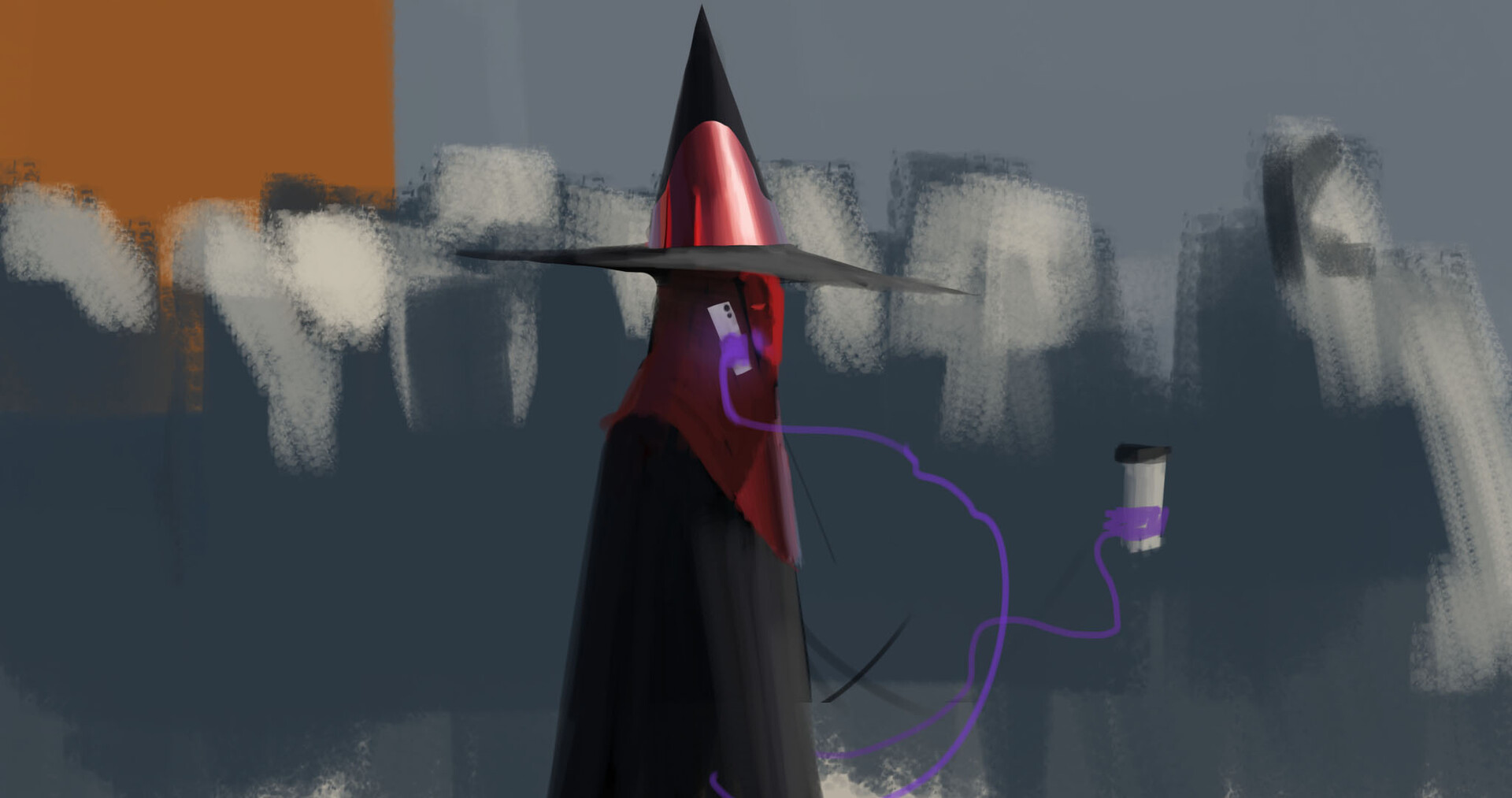 ArtStation - concept art, techno witch