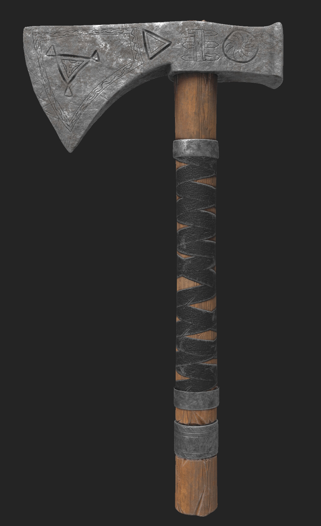 ArtStation - Tartar Circassian Axe
