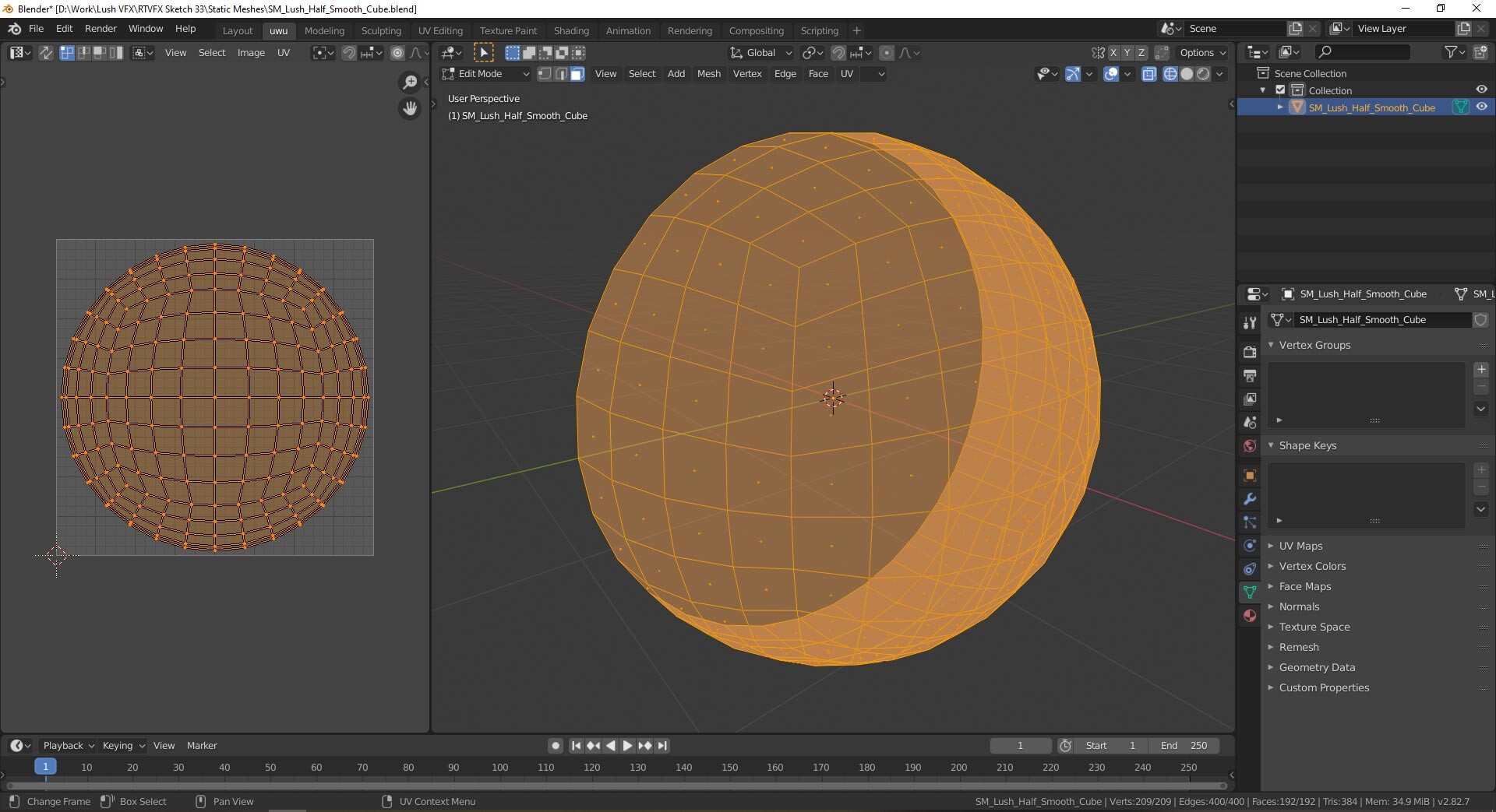 💎 Ge Lush 💎 - Unreal Engine - Only Photos VFX Challenge - Realtime VFX Sketch #33