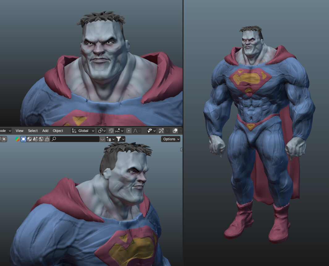 ArtStation - evil superman
