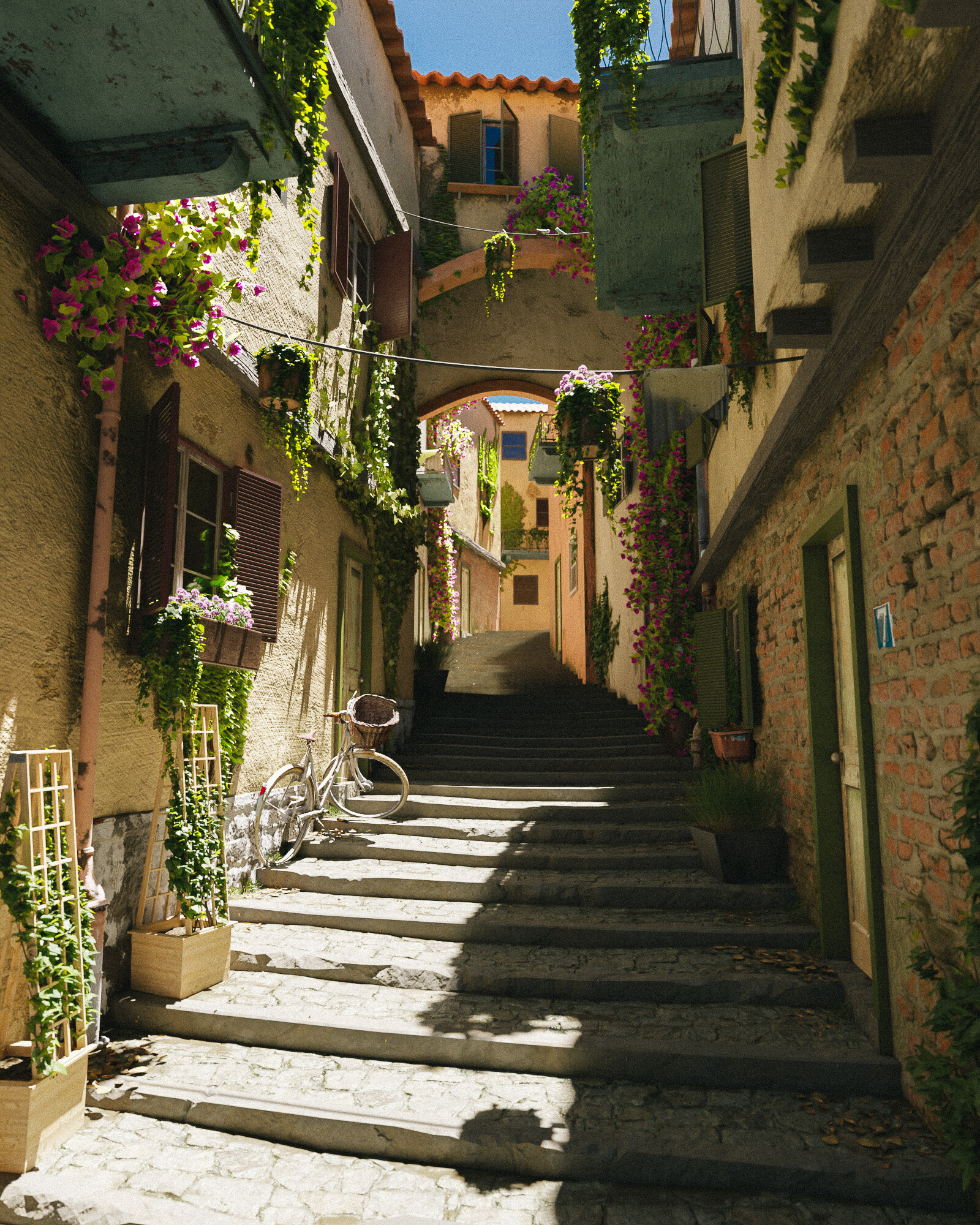 ArtStation - Italian Coastal Town
