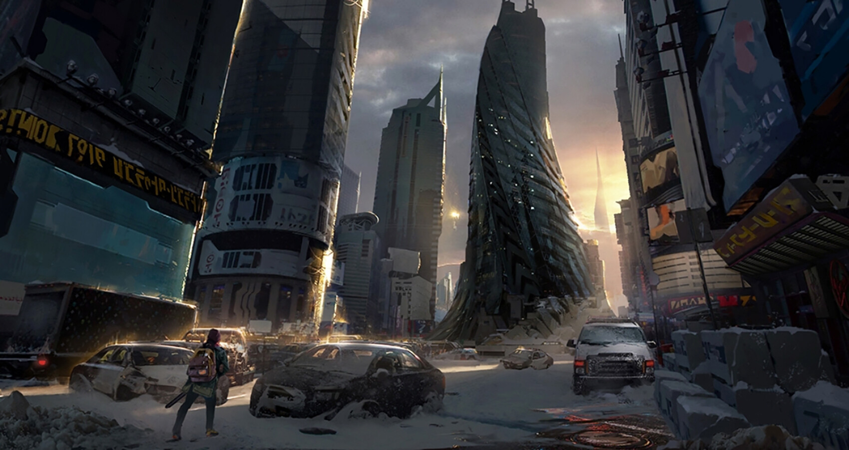 ArtStation - Snow City