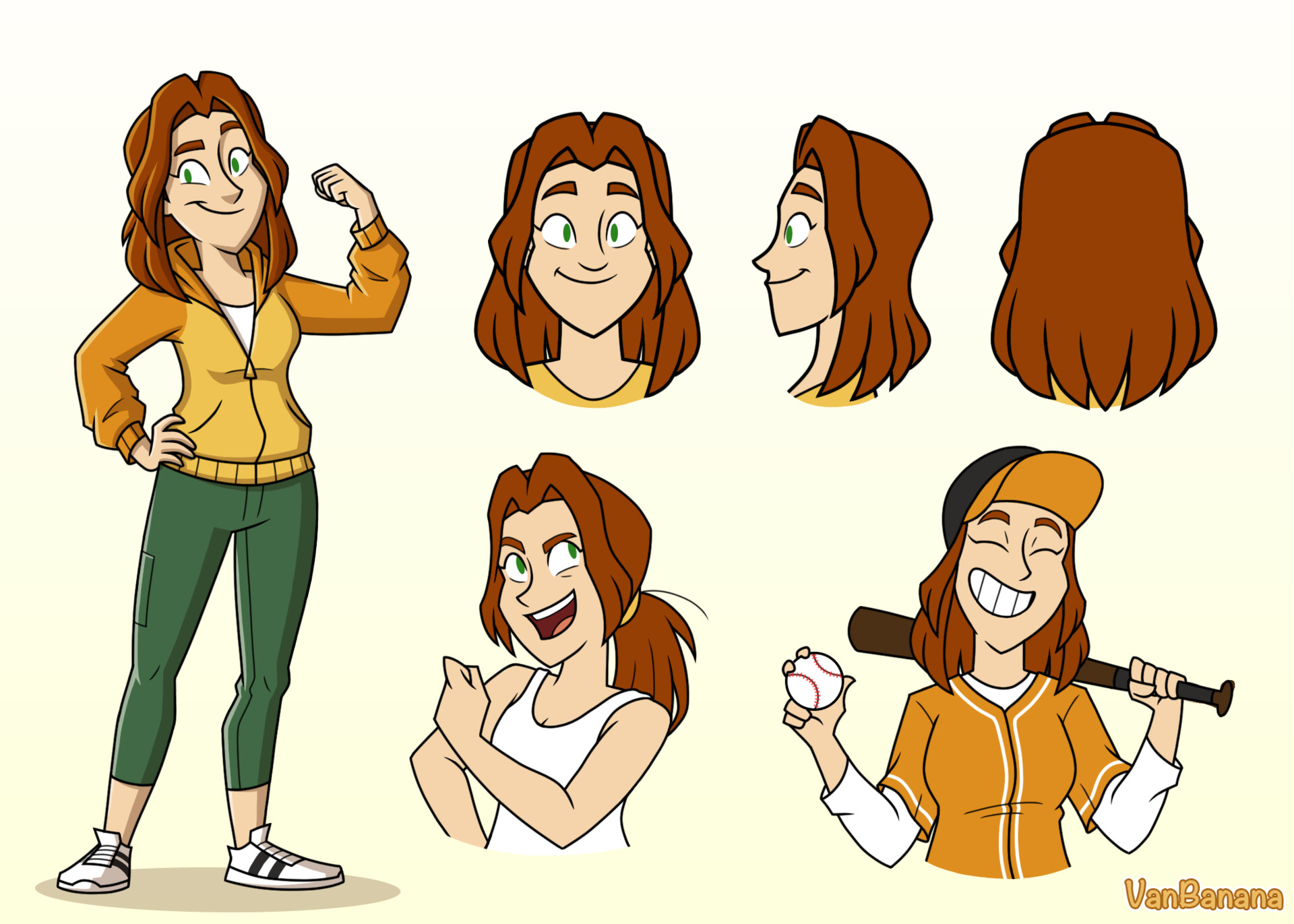 ArtStation - OC Character Layout