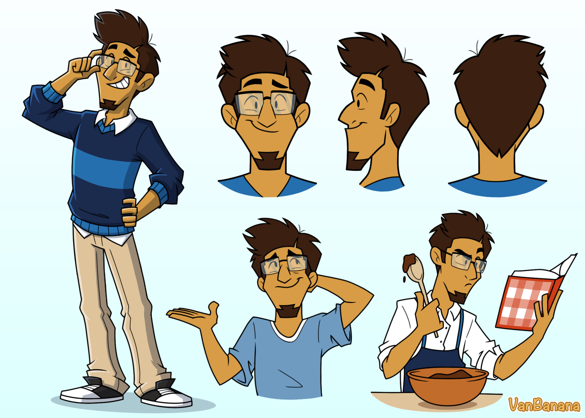 ArtStation - OC Character Layout