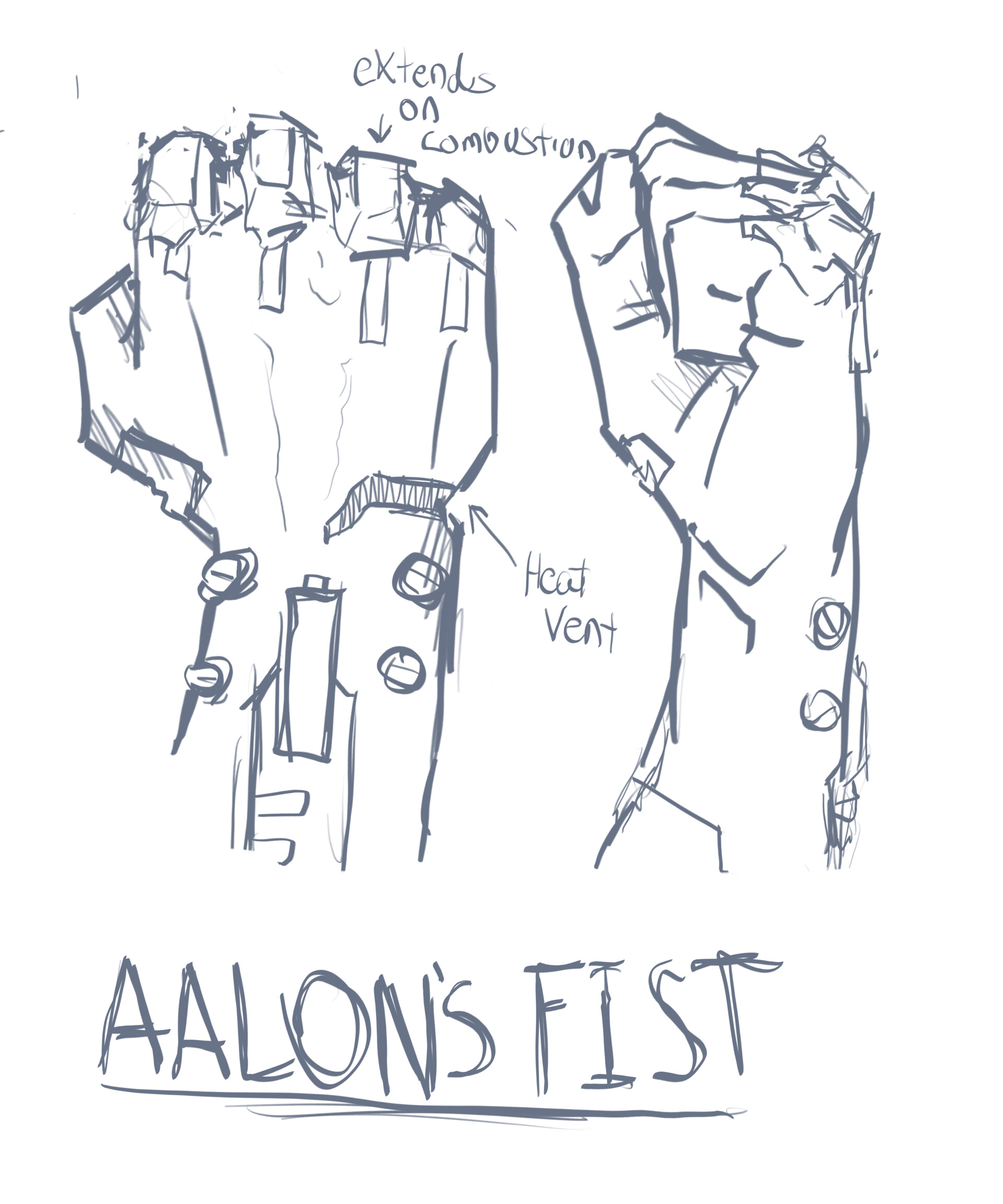 ArtStation - Mechanical Weapon Design