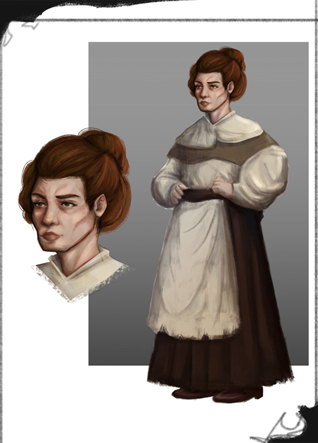 ArtStation - Victorian Maid Concept Art