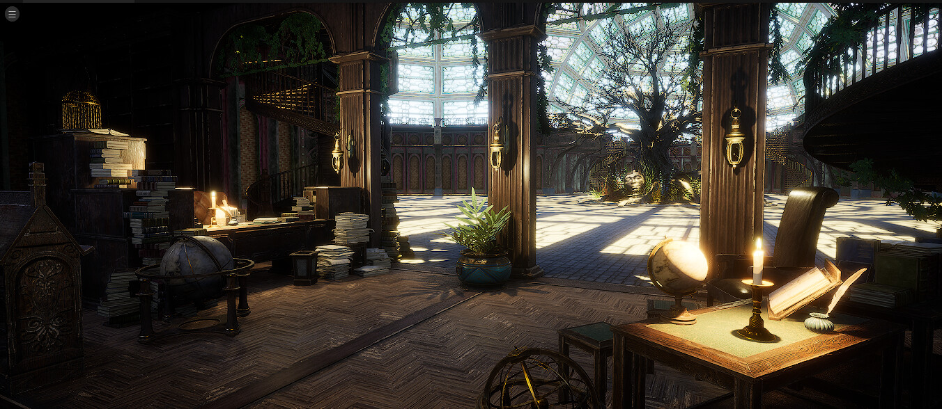 ArtStation - practise scene01