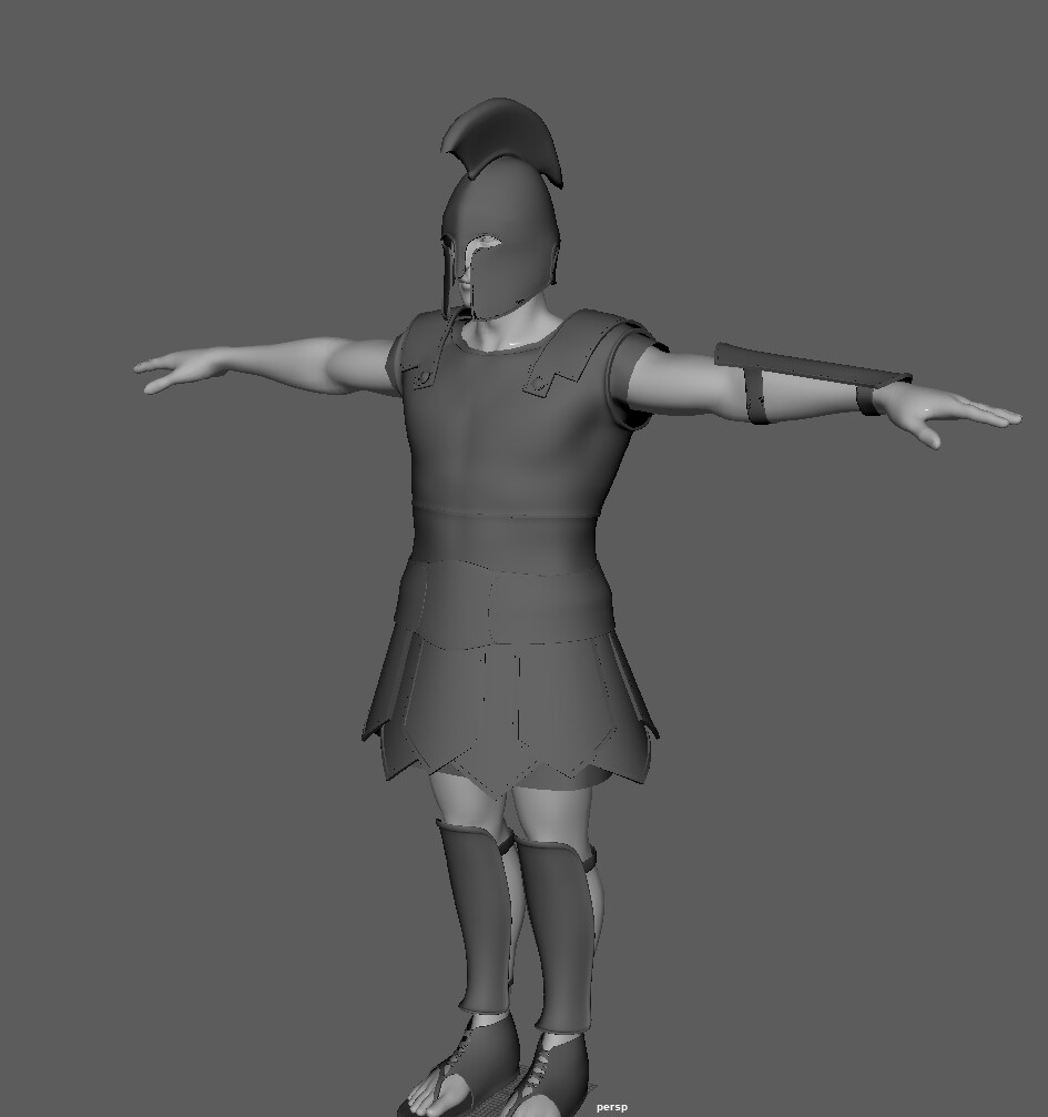 ArtStation - Hoplite armor for Shadow of Nyx