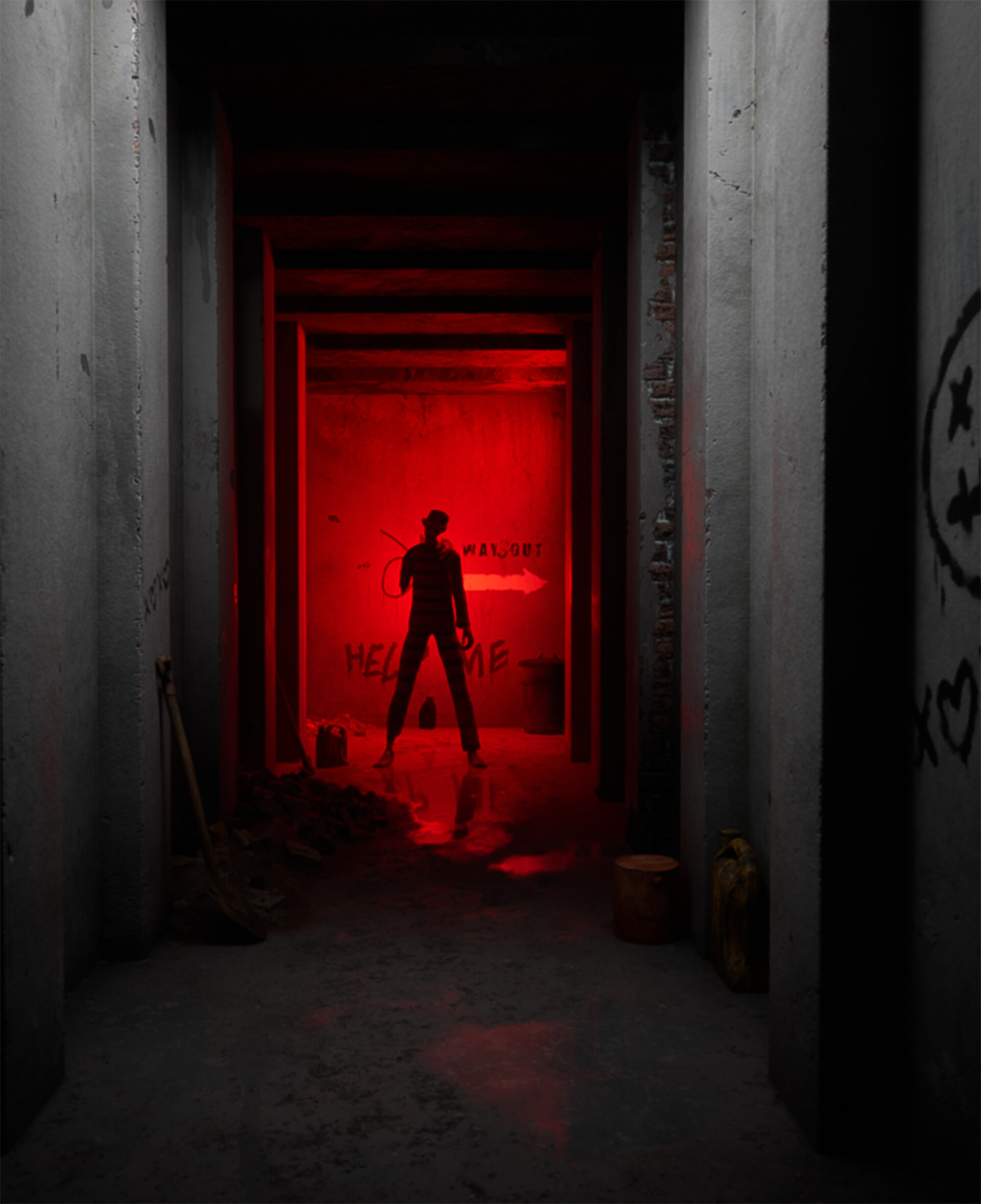 ArtStation - A Creepy Hallway