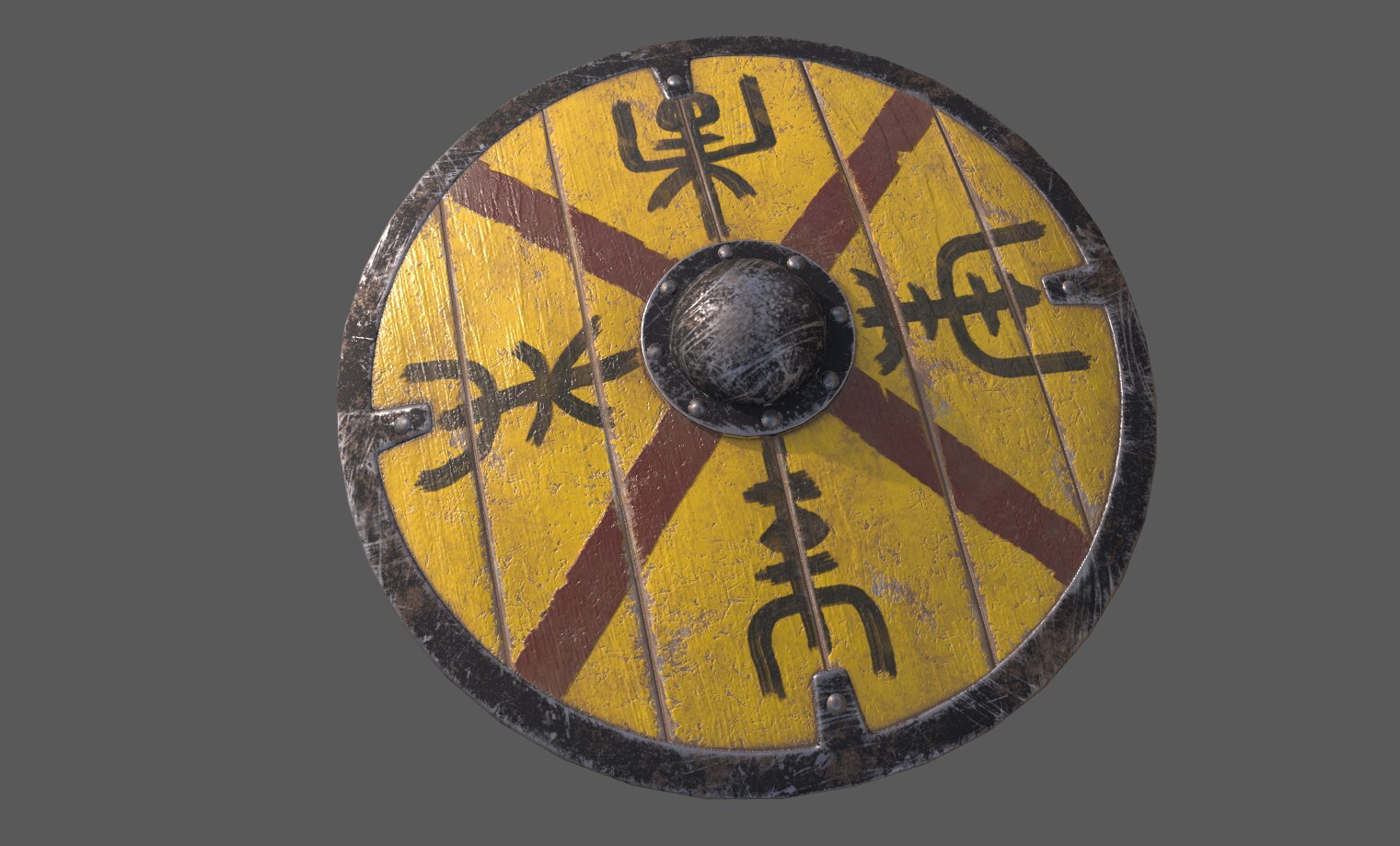 ArtStation - Shield Texture Practice