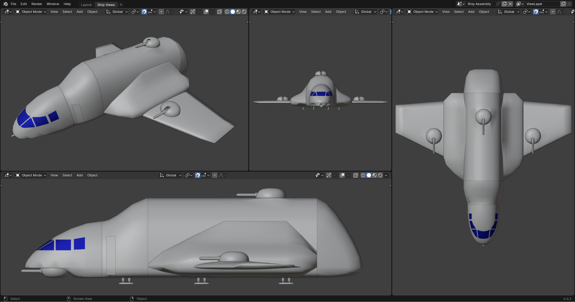 ArtStation - Unnammed Escort Shuttle 240414