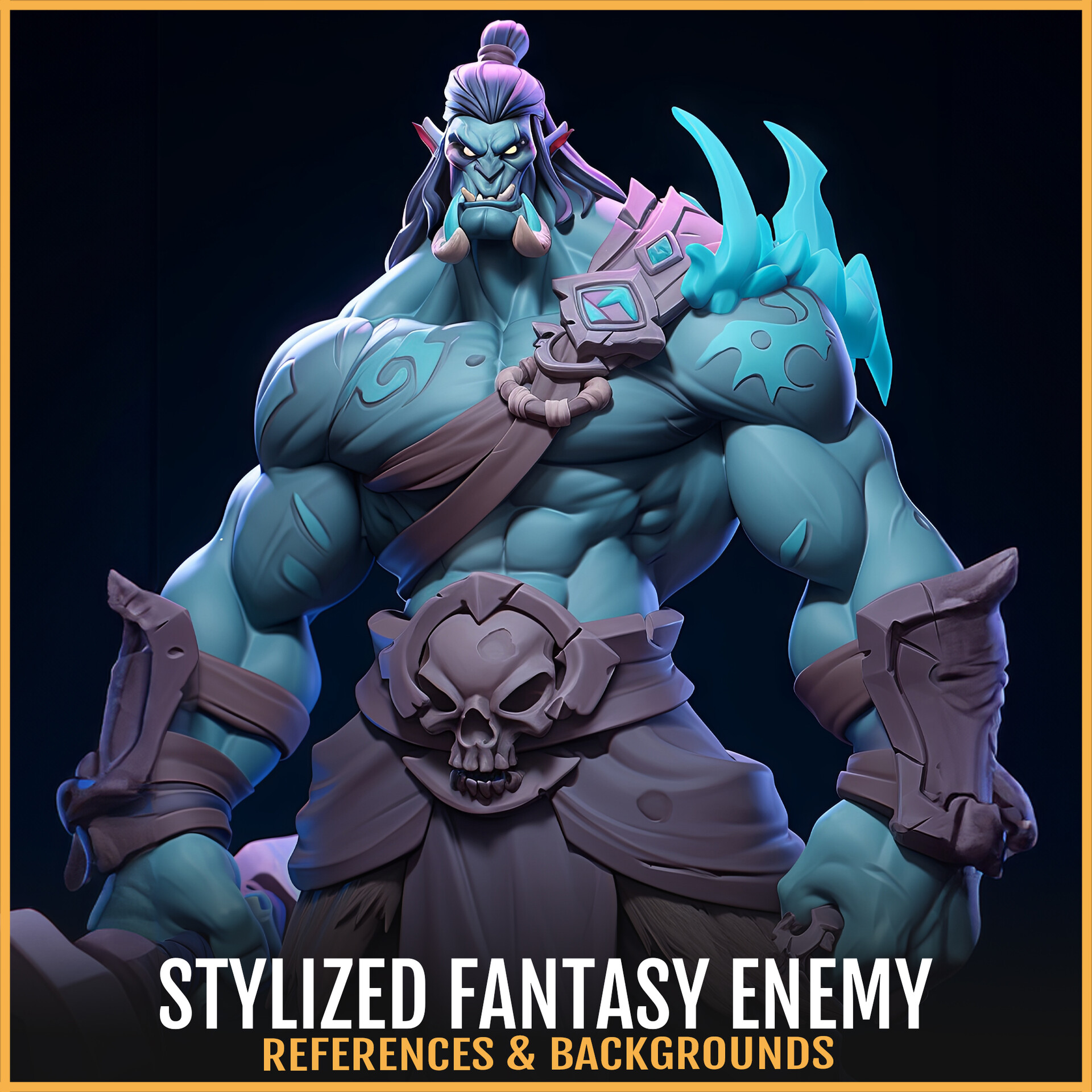 ArtStation - 303 Stylized Fantasy Enemy