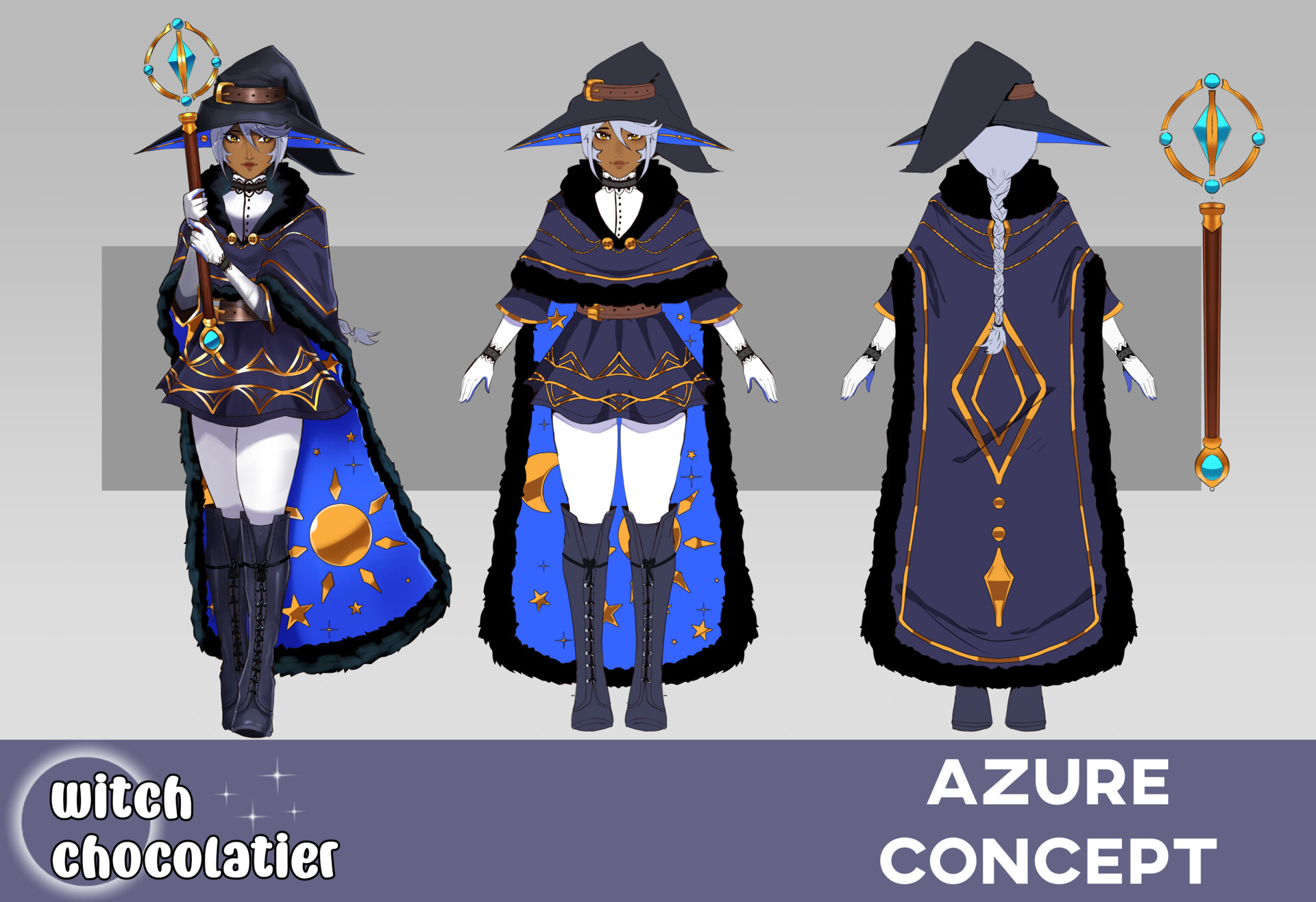 Danielle p - Personal Project - Witch Chocolatier Azure Concepts