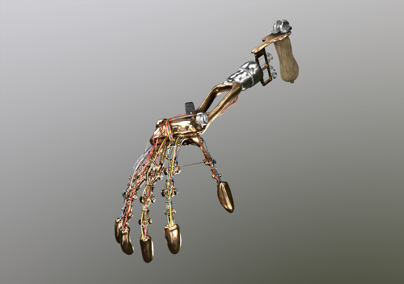 ArtStation - Attack of the Clones (AOTC) Anakin Skywalker Robotic Limb
