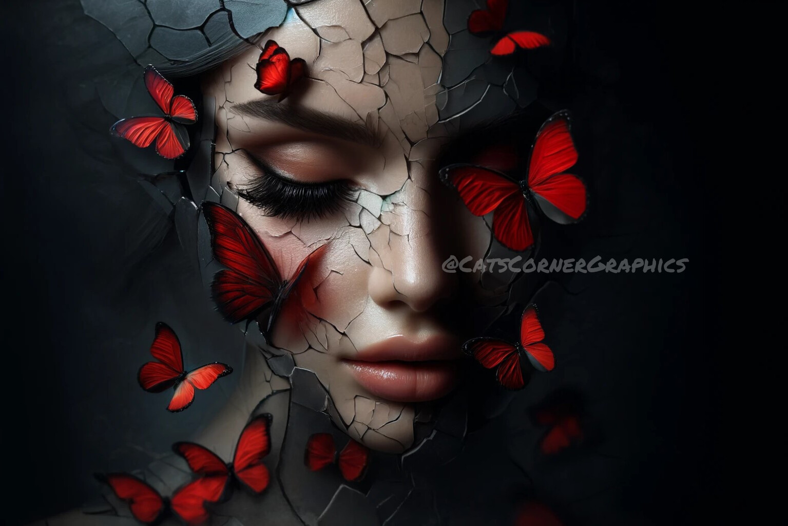 ArtStation - Fragmented Beauty