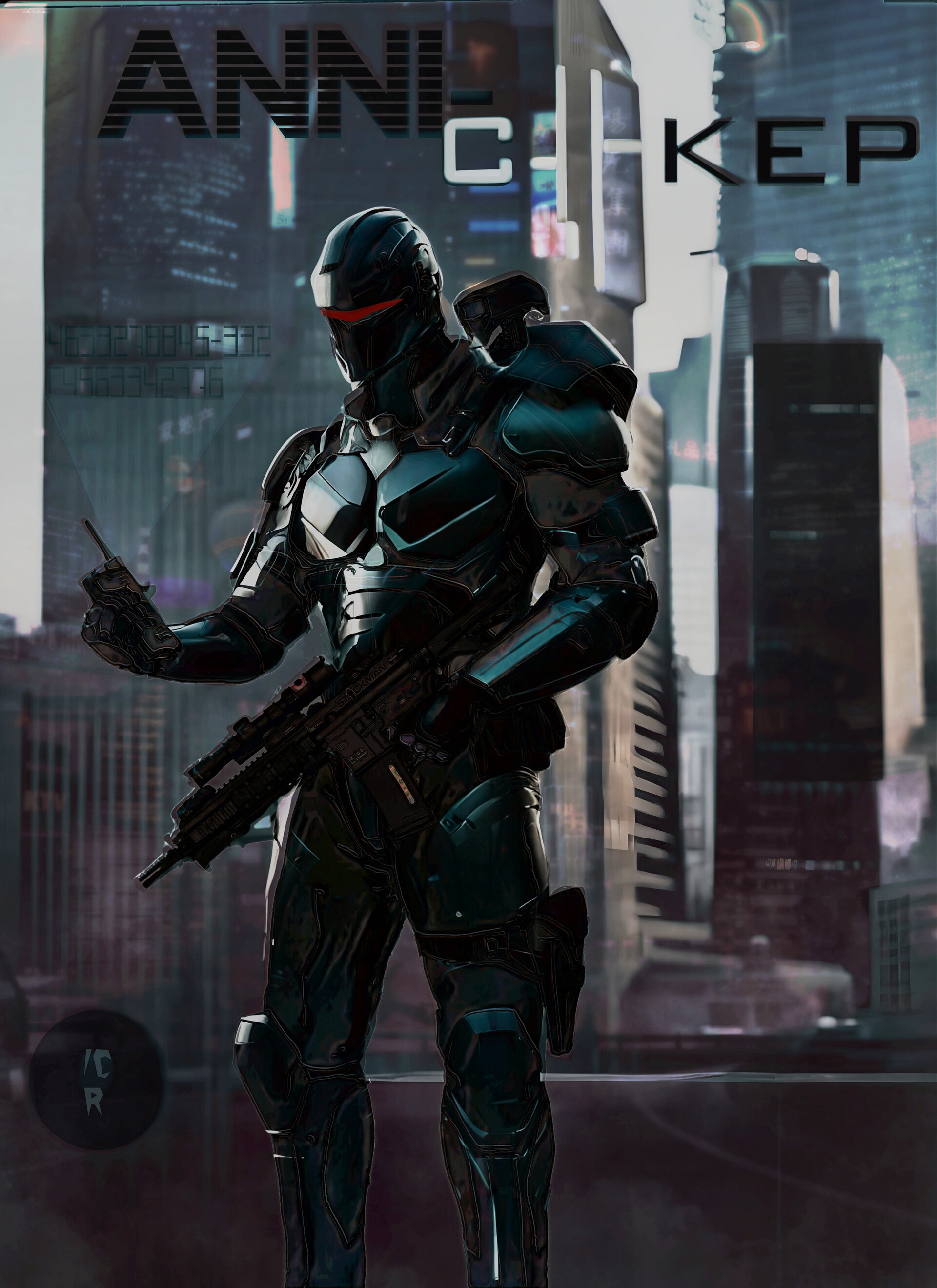 ArtStation - Sci-Fi Soldier